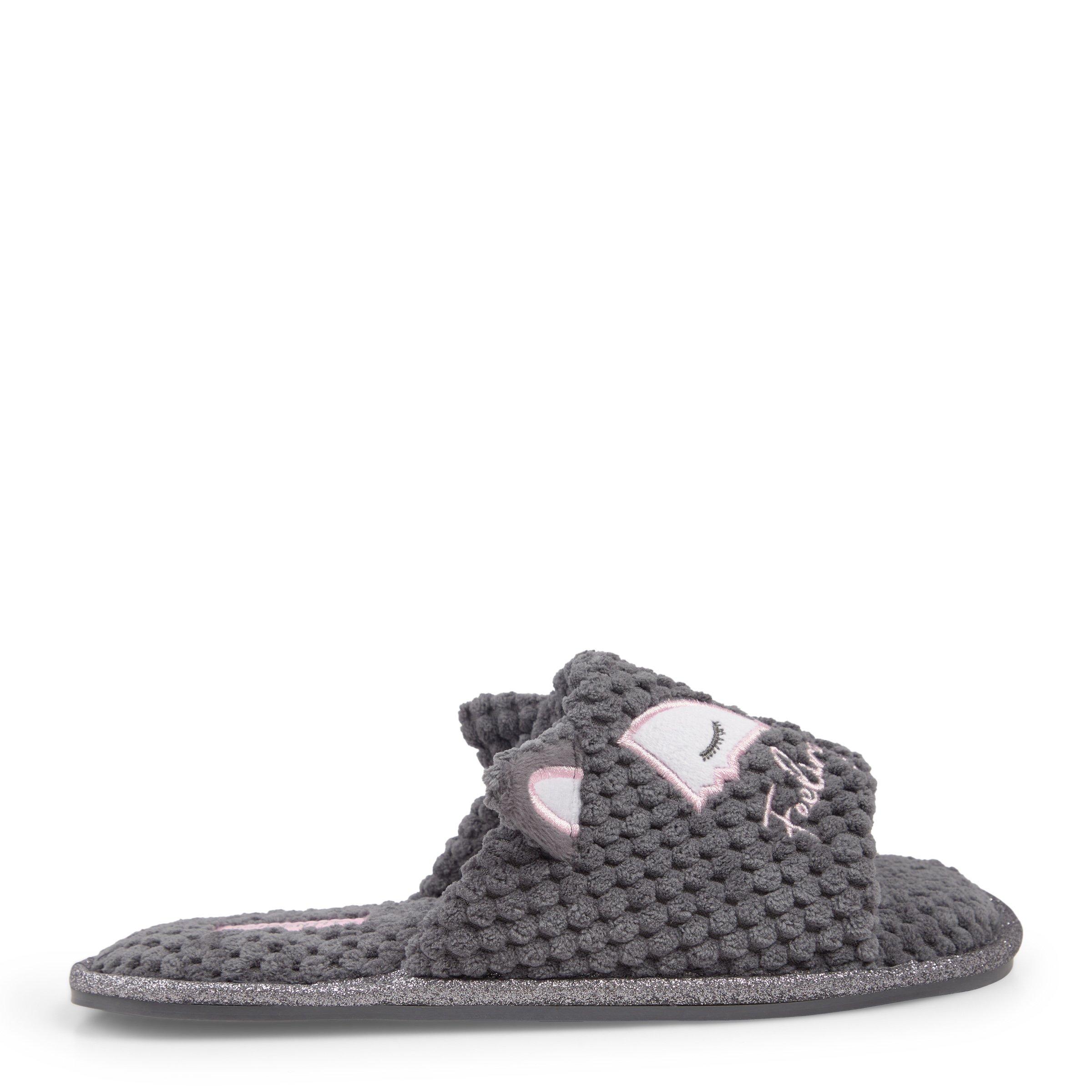 Grey Waffle Slippers (3149211) | Identity