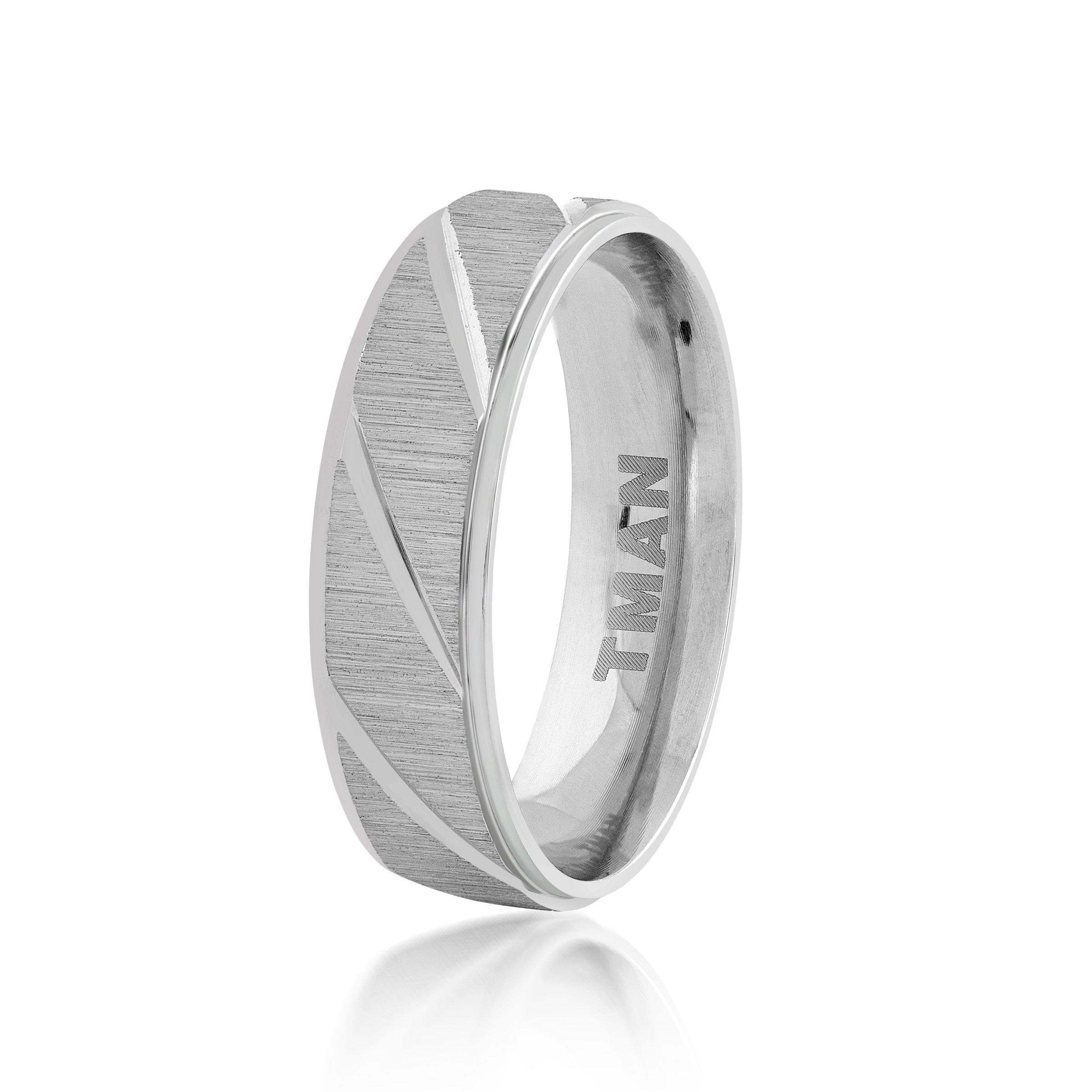 Stainless Steel Shimmer Ring (3149371) | Stainless Steel