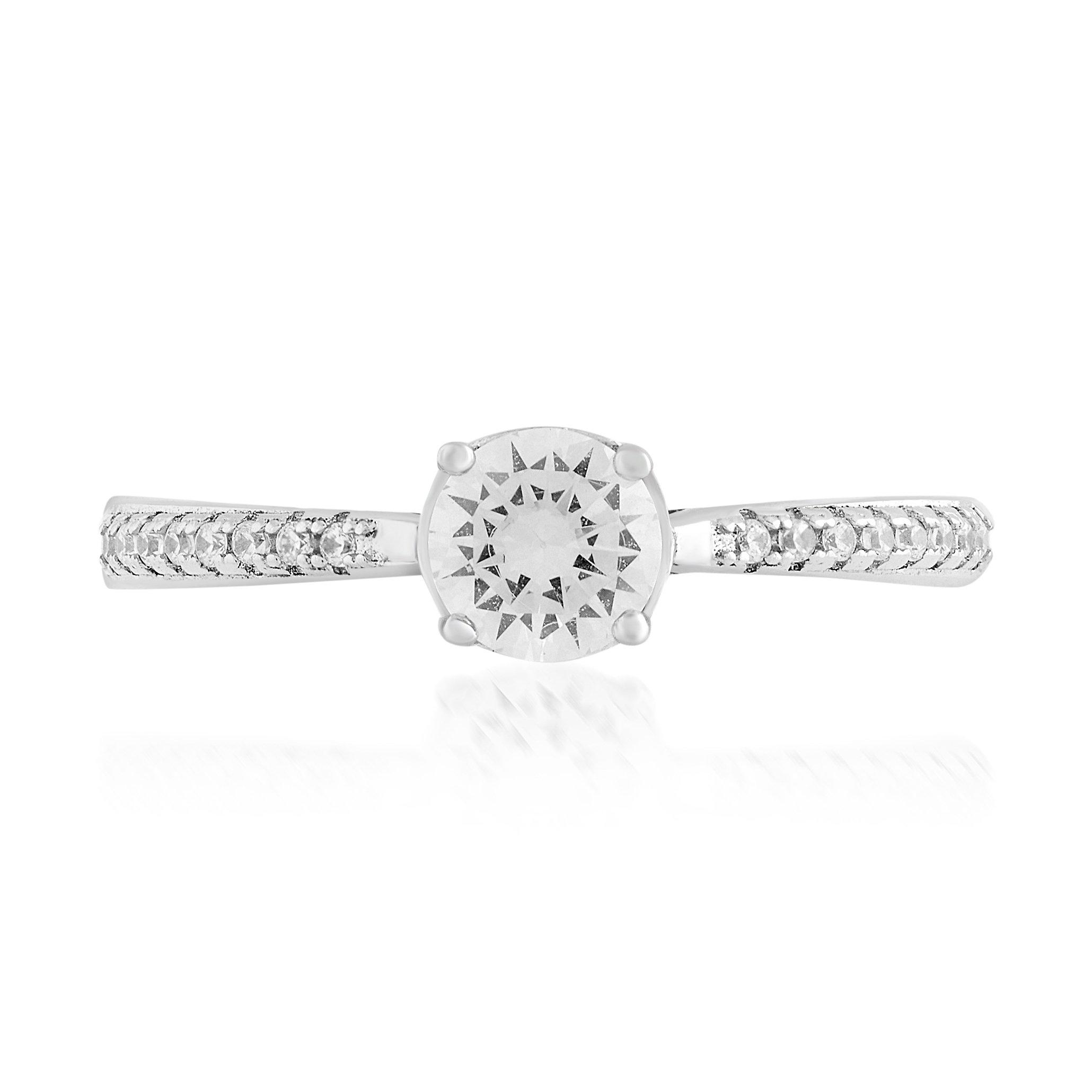 Sterling Silver Solitaire Ring (3149738) | Sterling Silver