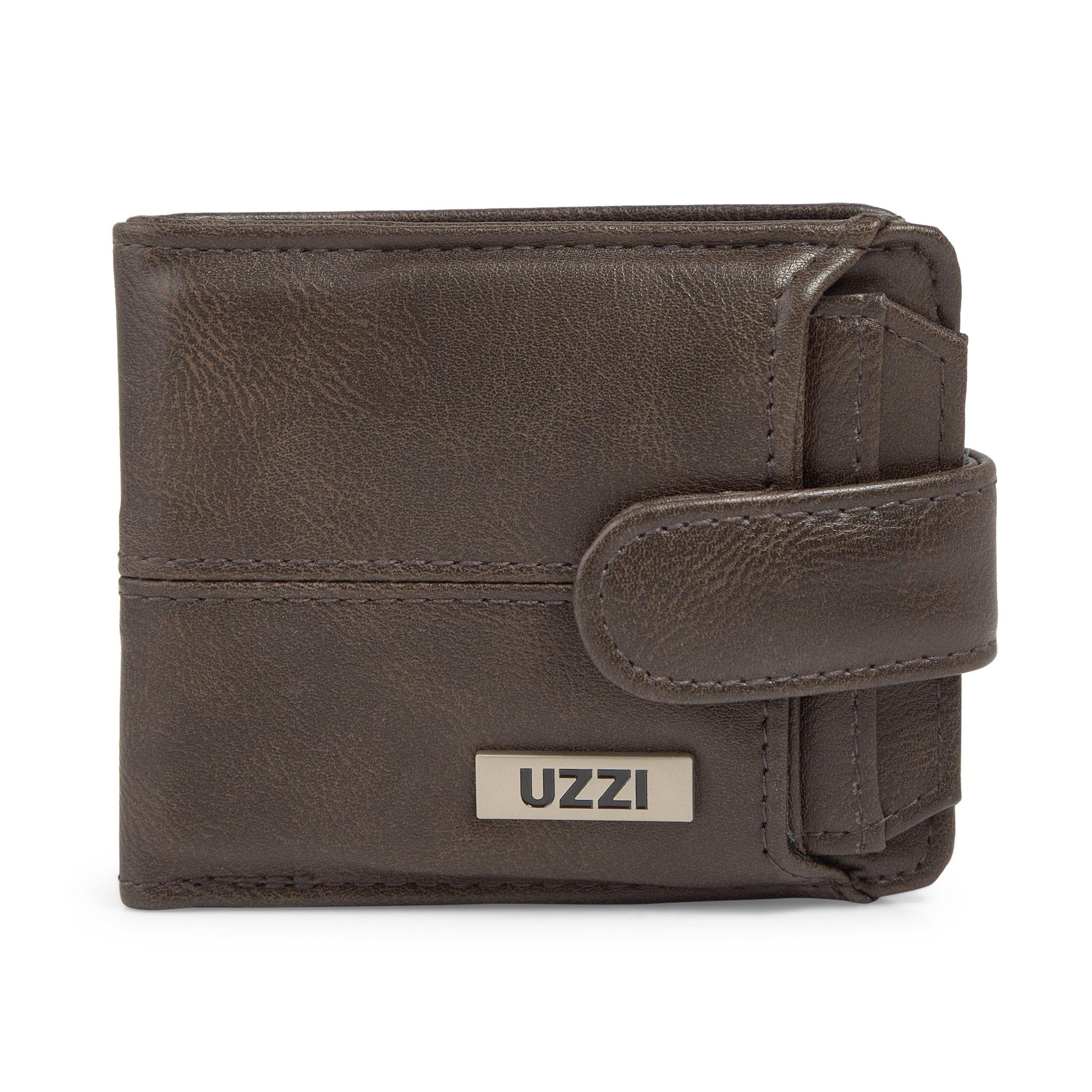 Brown Outer Clip Wallet (3149822) | UZZI