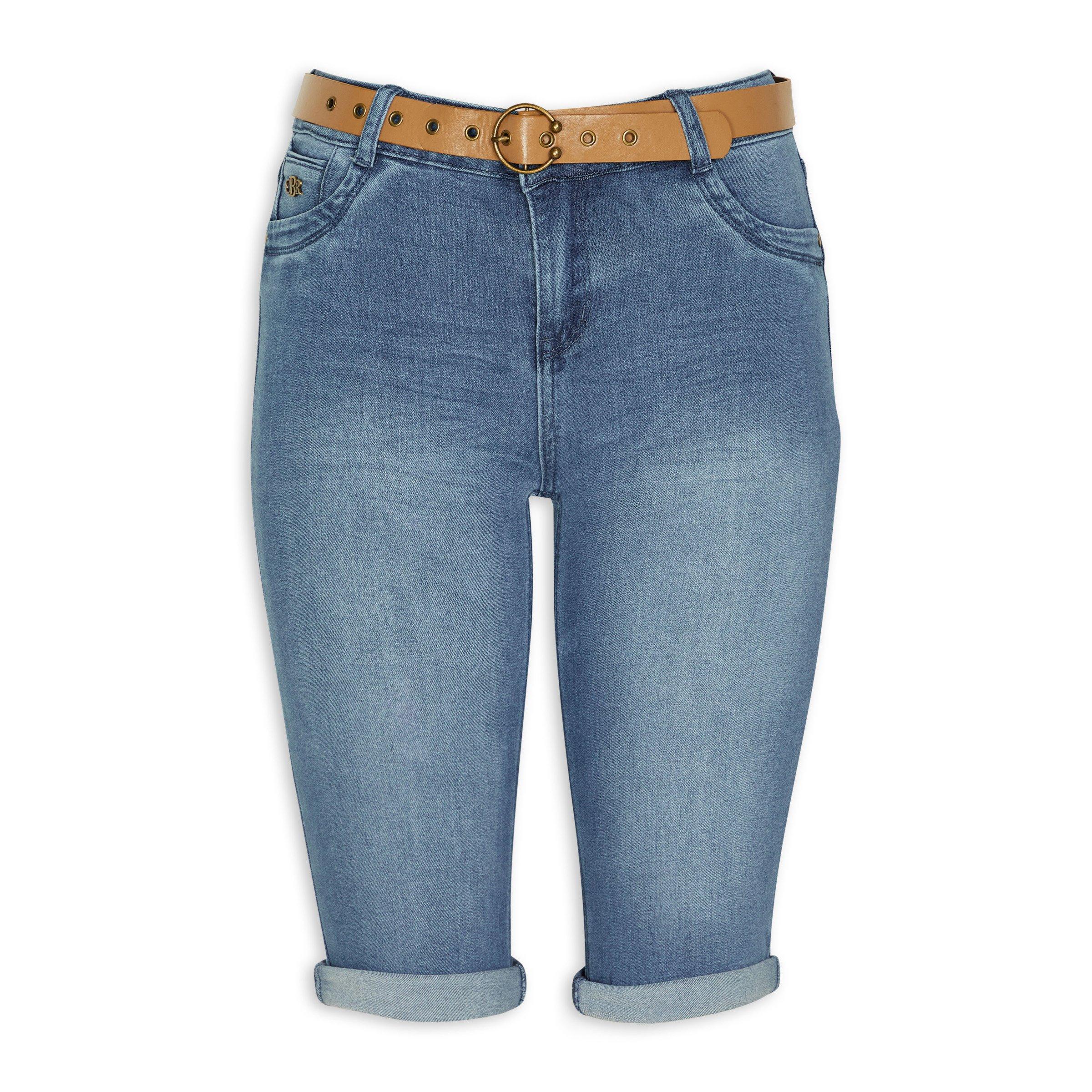 Belted Denim Shorts (3149882) | OUTBACK RED