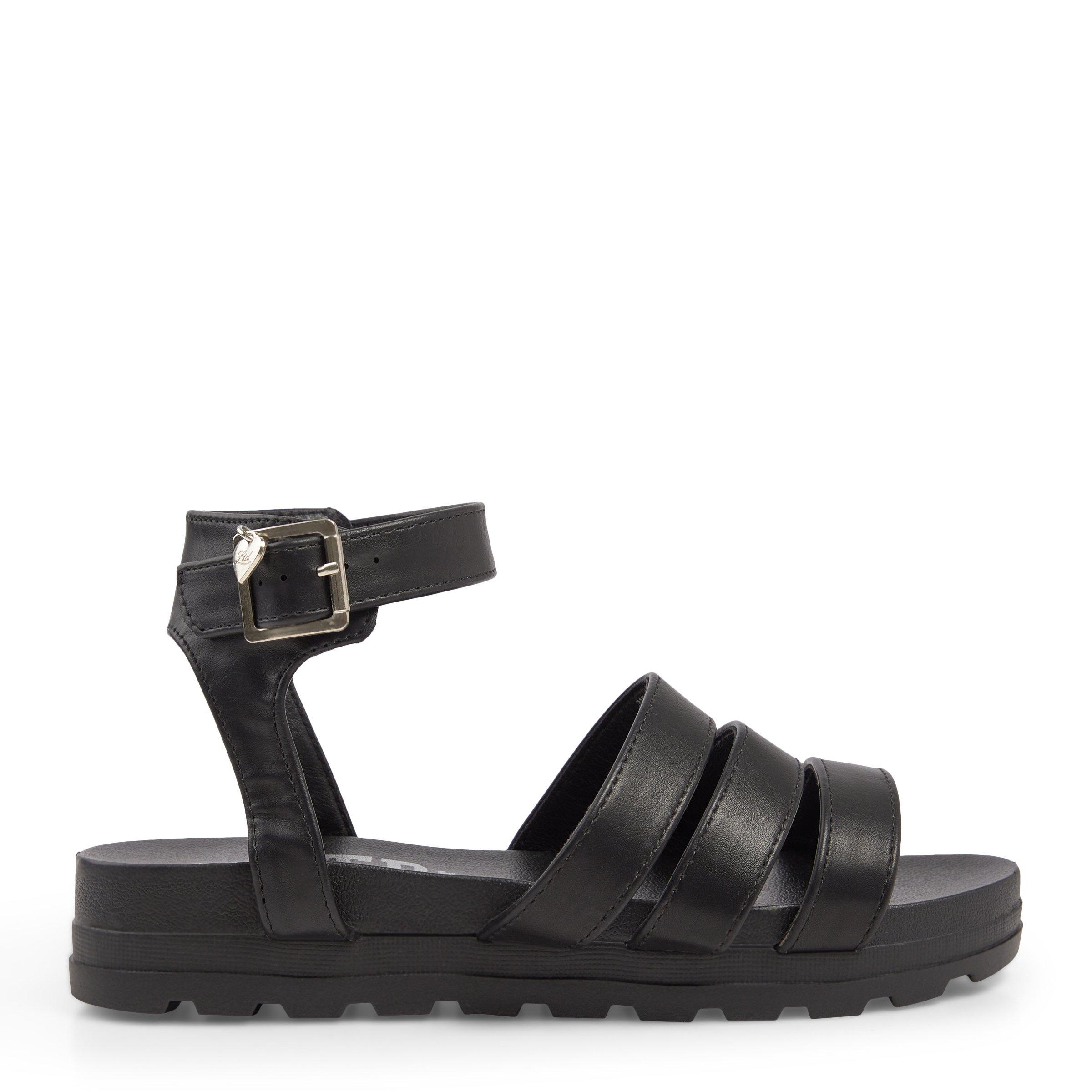 Girls Black Slingback Sandals (3151118) | LTD Kids