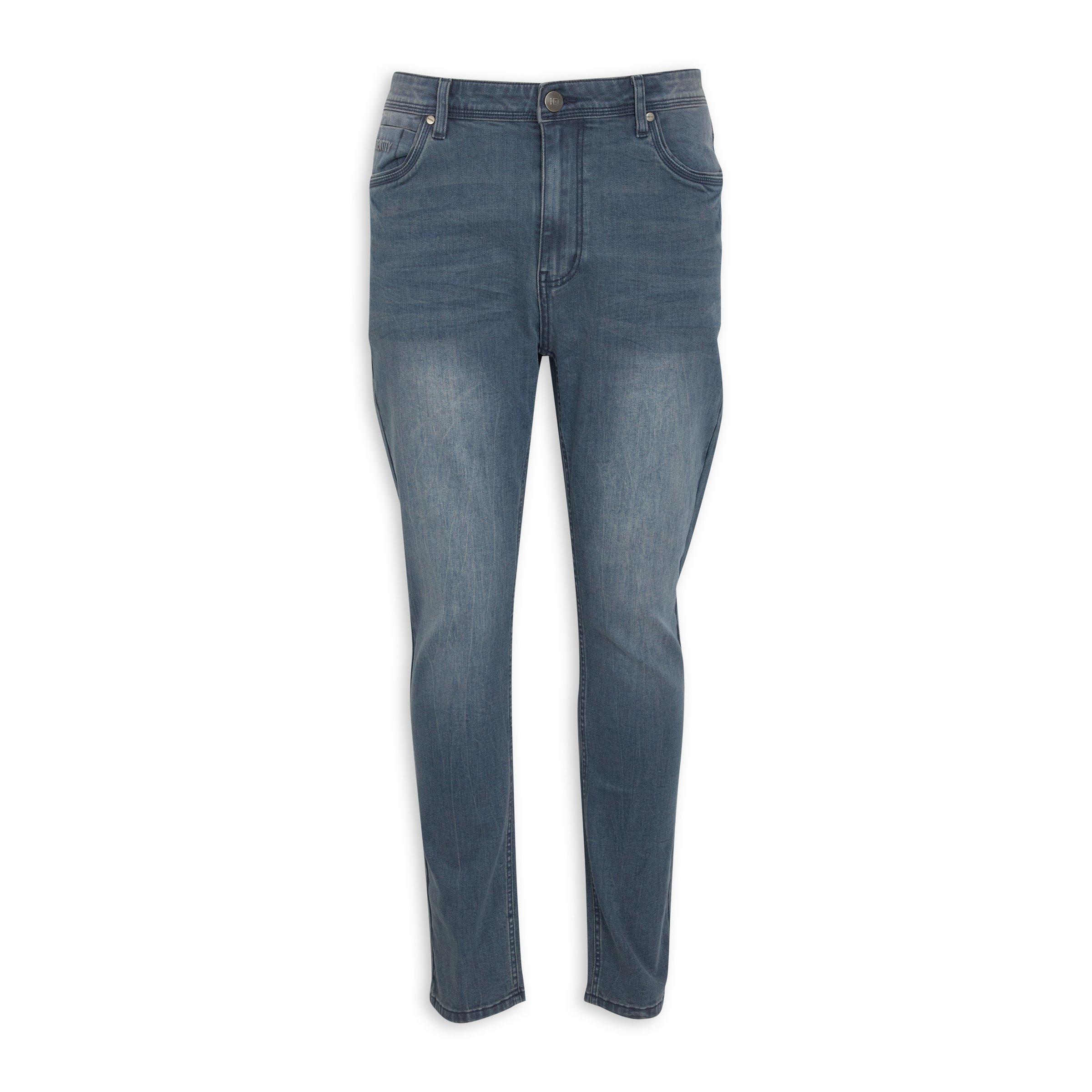 Blue Straight Leg Jeans (3151385) | Identity
