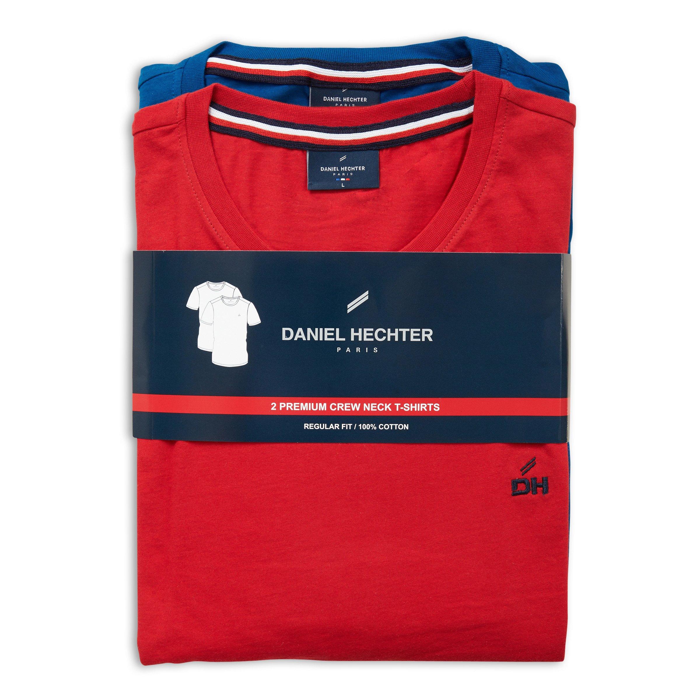 2-pack Red & Blue T-shirts (3151417) | Daniel Hechter