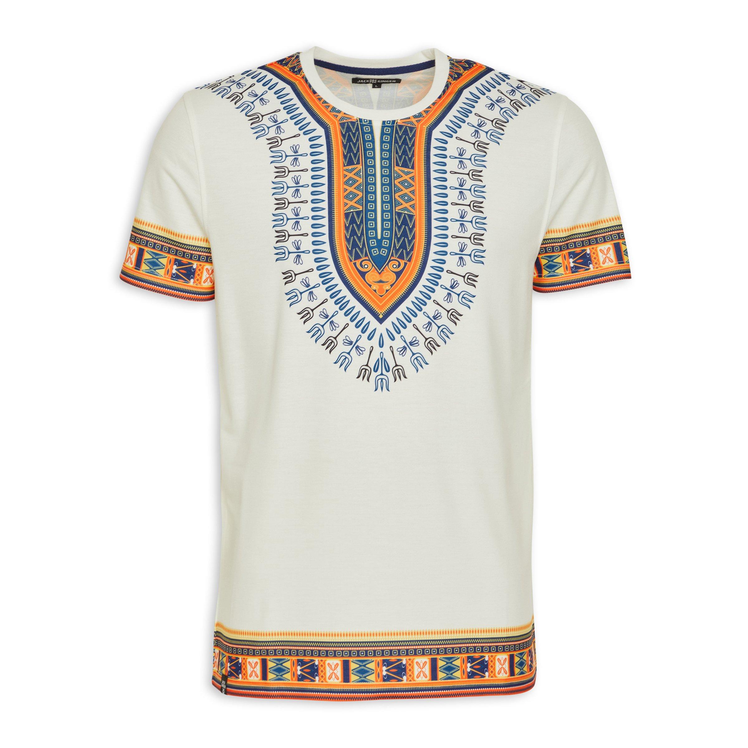 White Jack Ginger Dashiki T-shirt (3151494) | Hemisphere