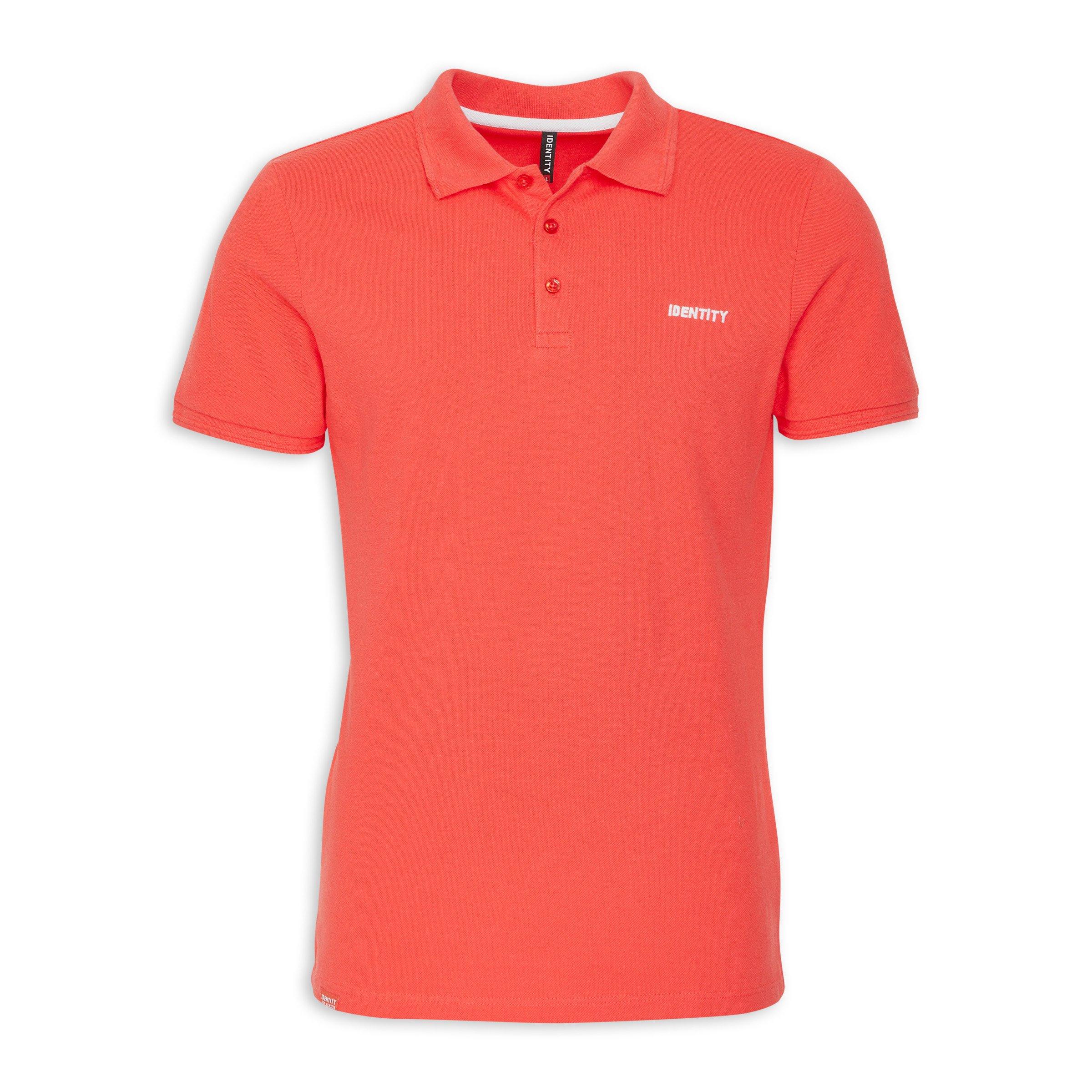 Coral Pink Golfer Shirt (3151543) | Identity