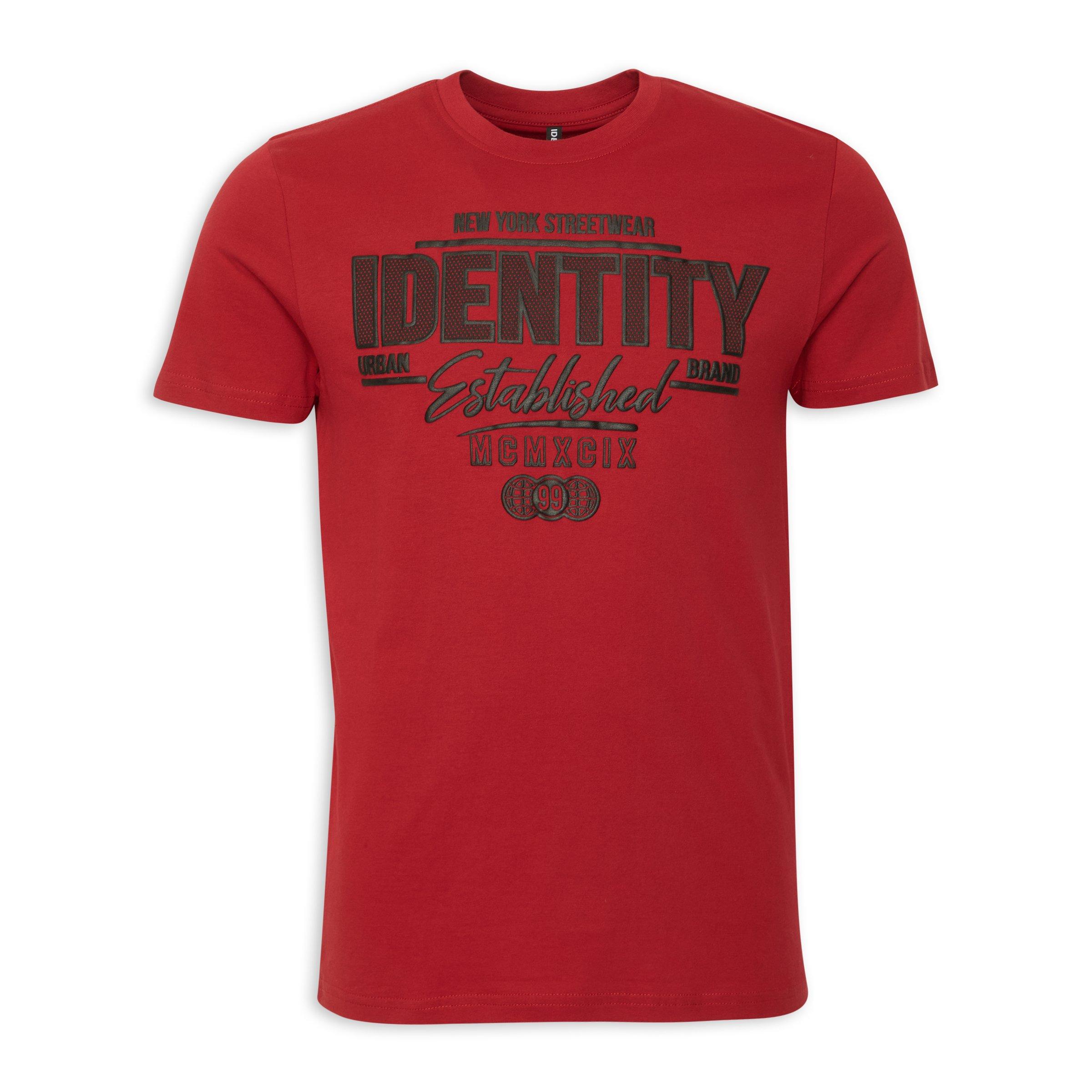 Red Branded T-shirt (3151632) | Identity