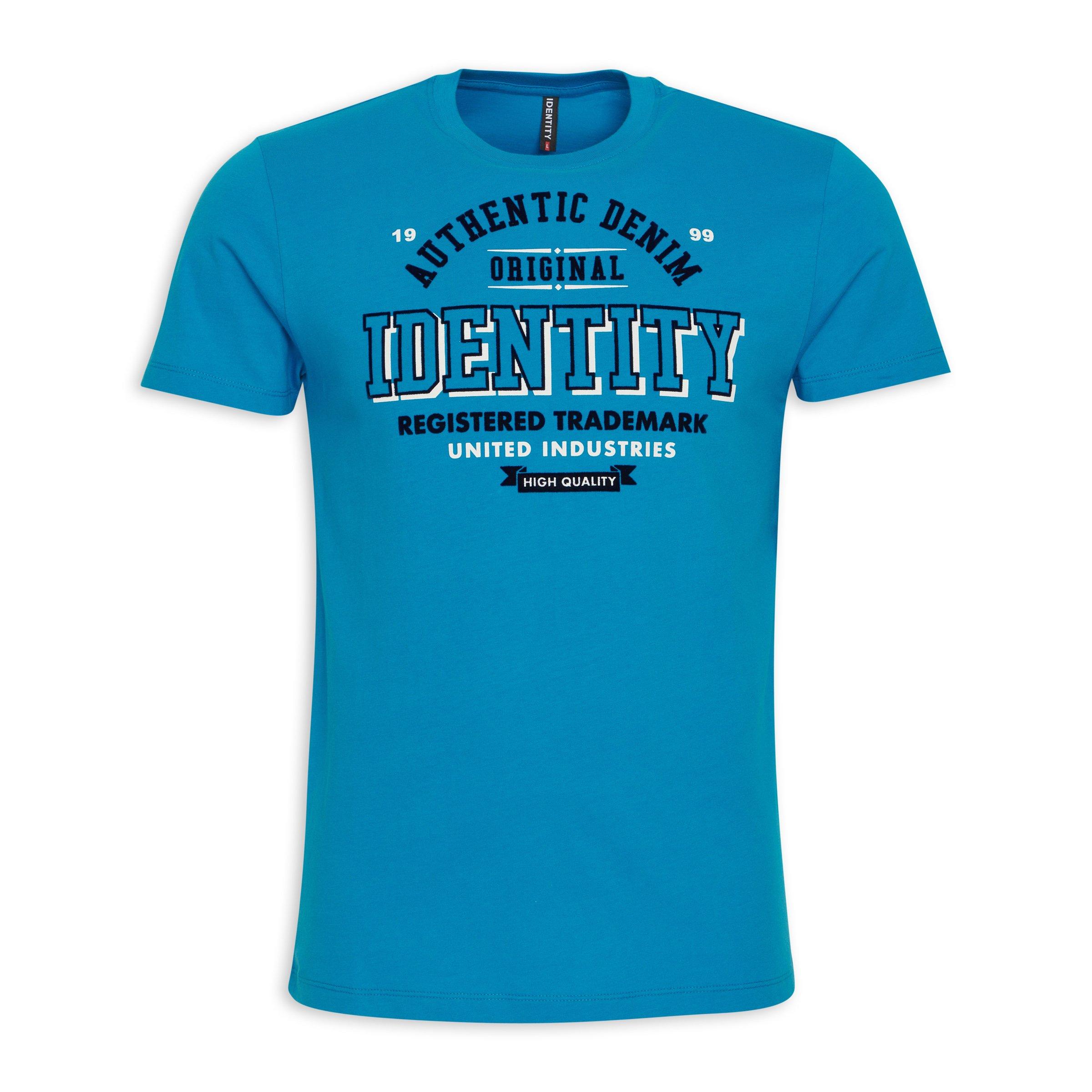 Blue Branded T-shirt (3151636) | Identity