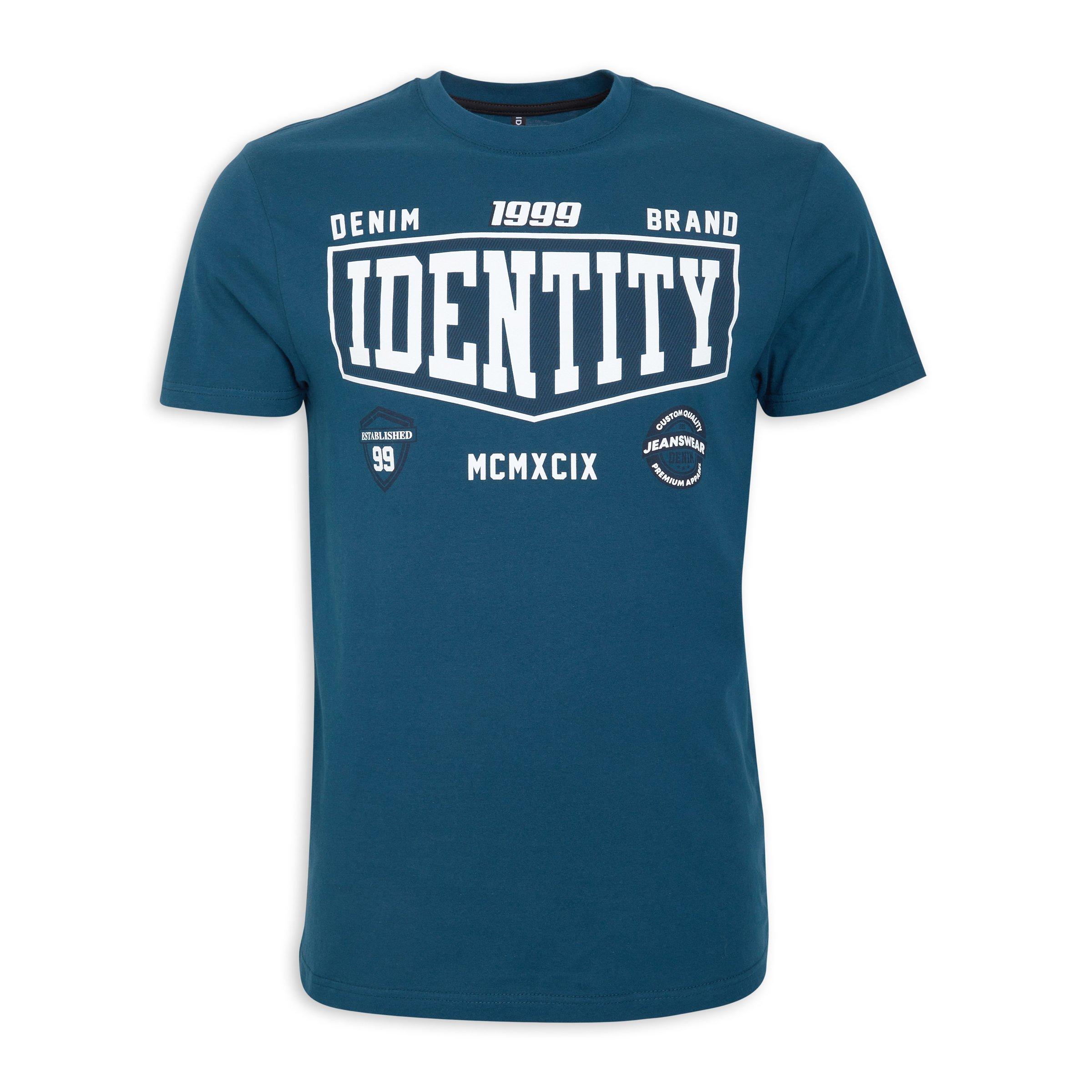 Blue Branded T-shirt (3151638) | Identity