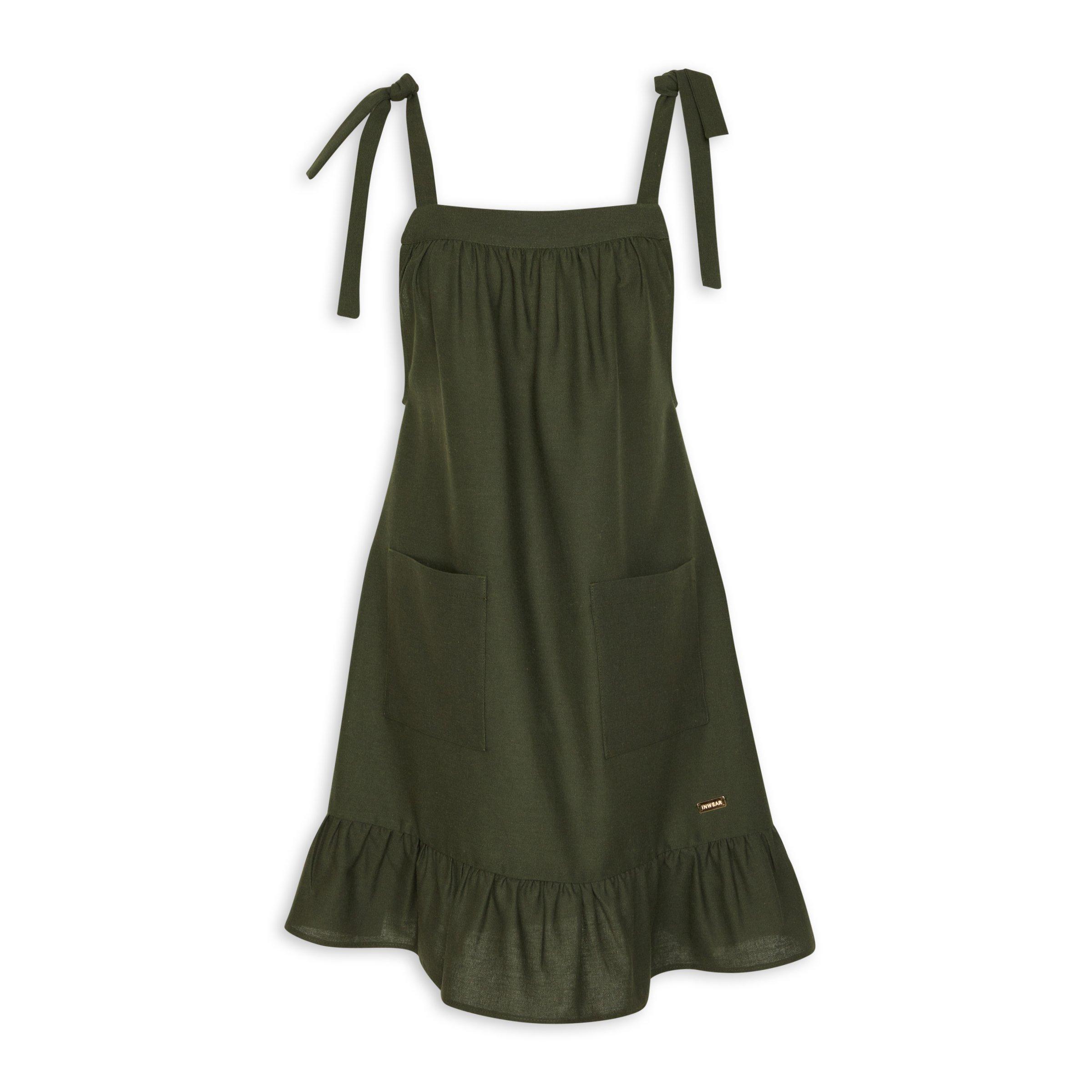 Green Pinafore Dress (3151717) | Inwear