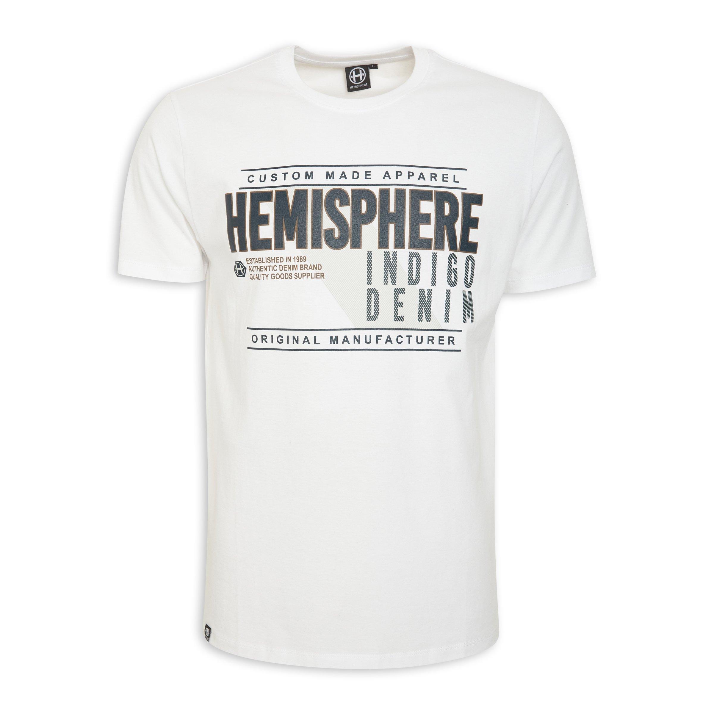 White Branded T-shirt (3151719) | Hemisphere