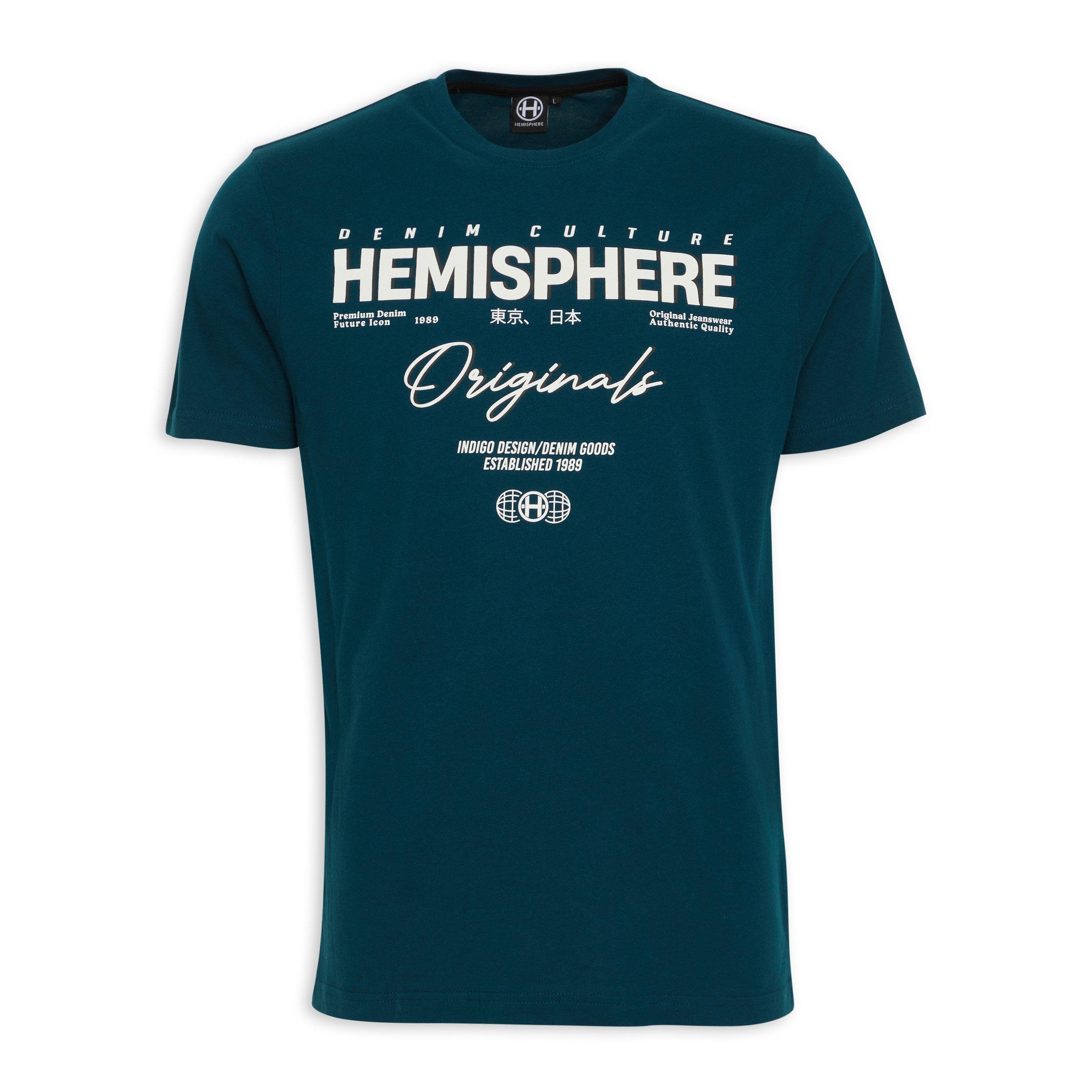Blue Branded T-shirt (3151727) | Hemisphere