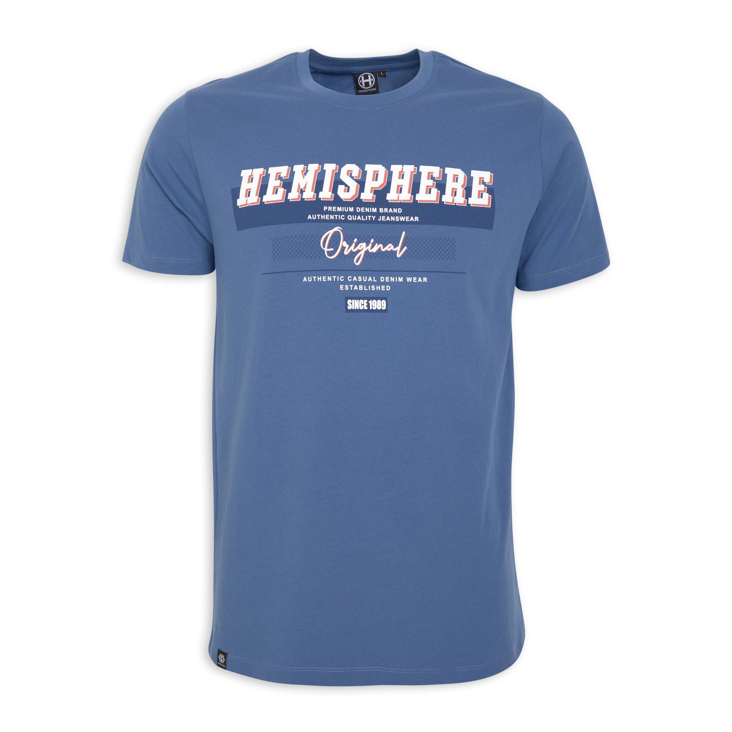 Blue Branded T-shirt (3151743) | Hemisphere