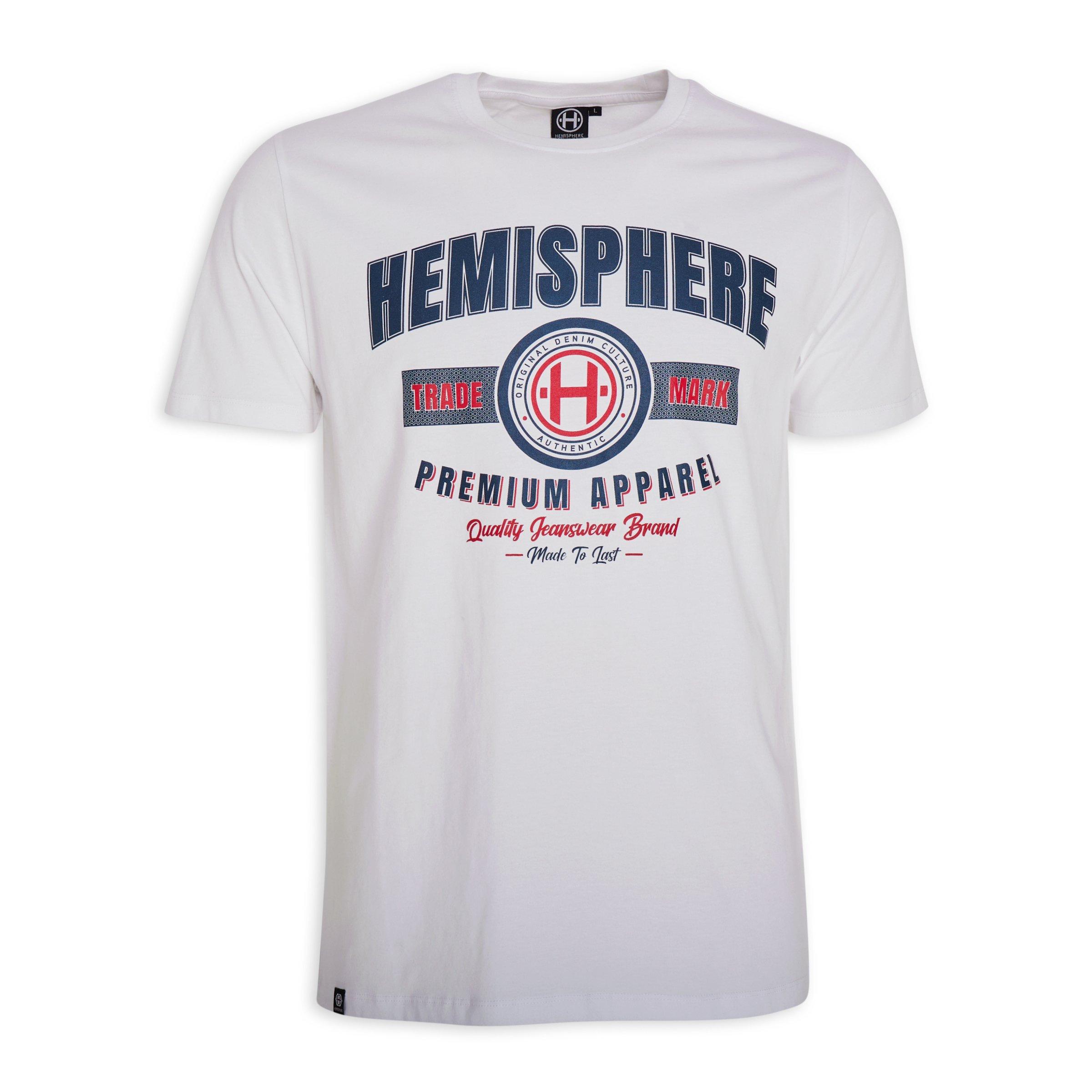 White Branded T-shirt (3151744) | Hemisphere