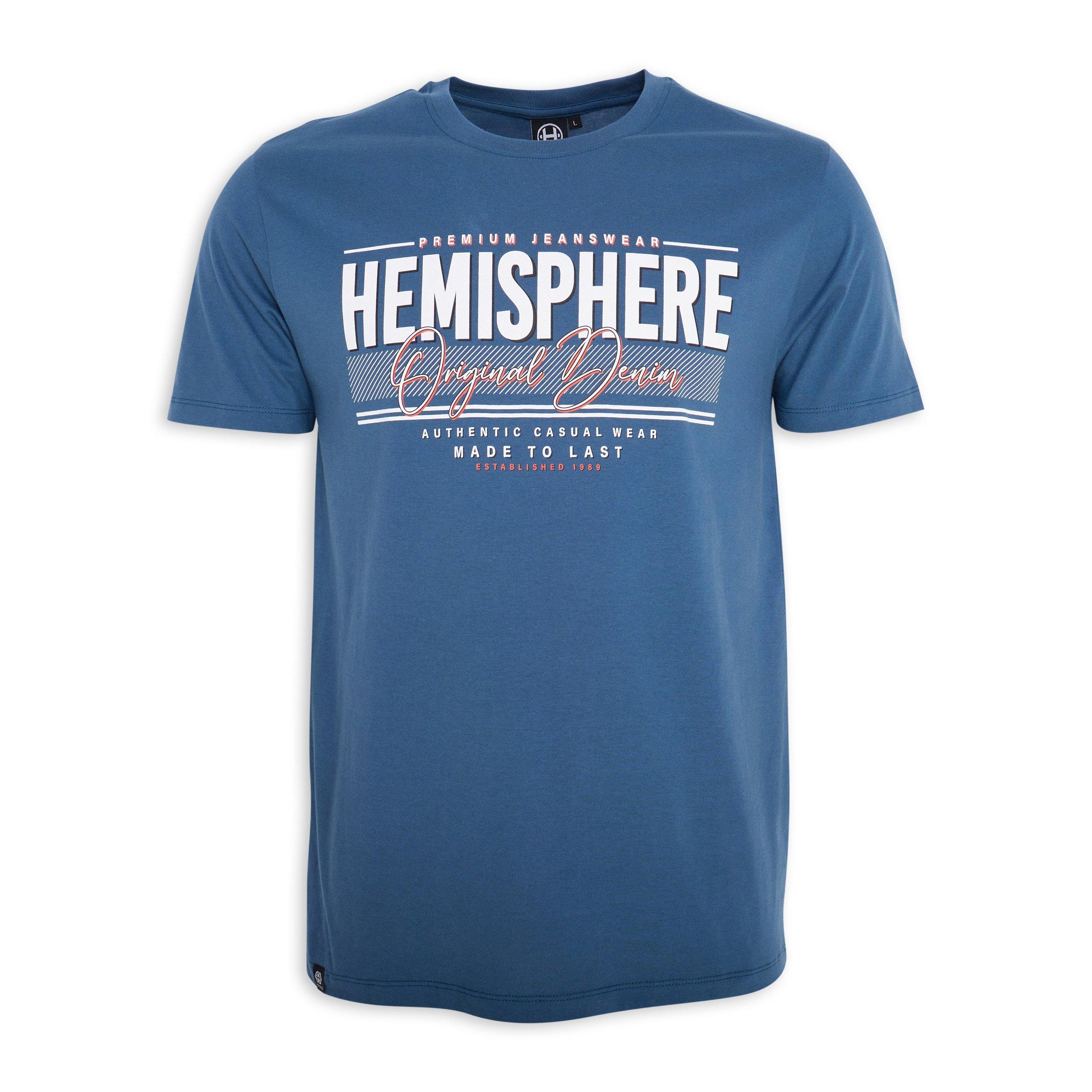 Blue Branded T-shirt (3151753) | Hemisphere