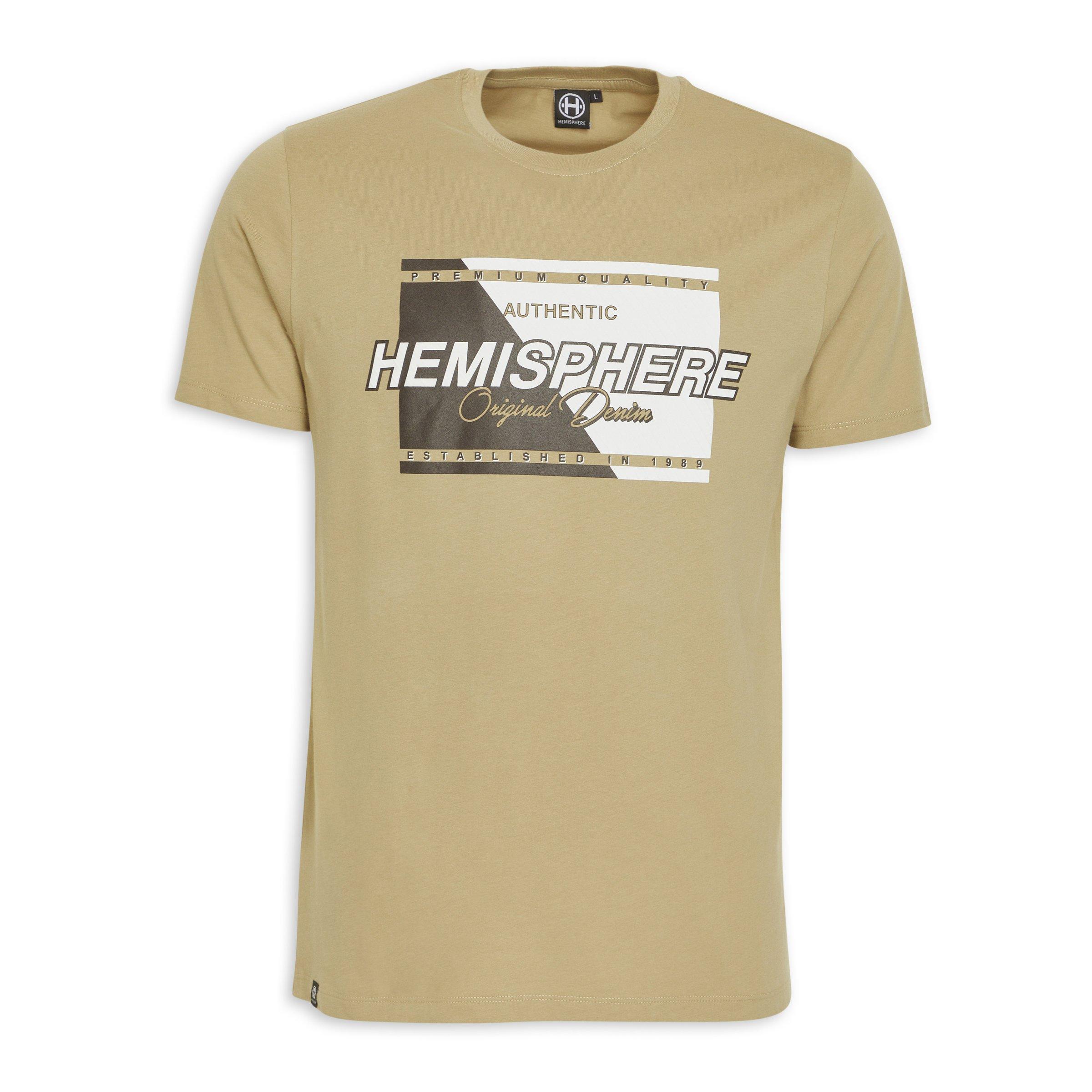Beige Branded T-shirt (3151754) | Hemisphere