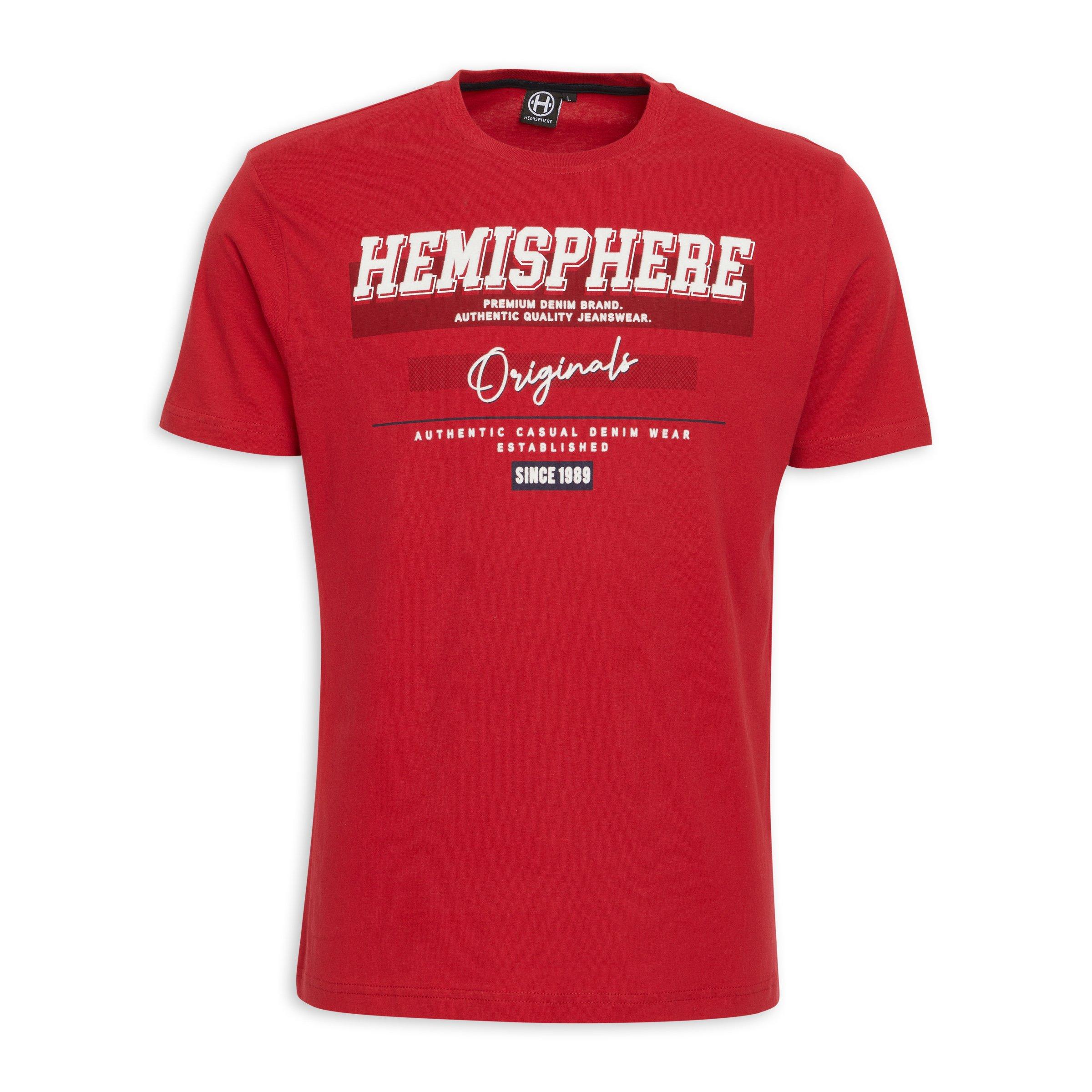 Red Branded T-shirt (3151765) | Hemisphere