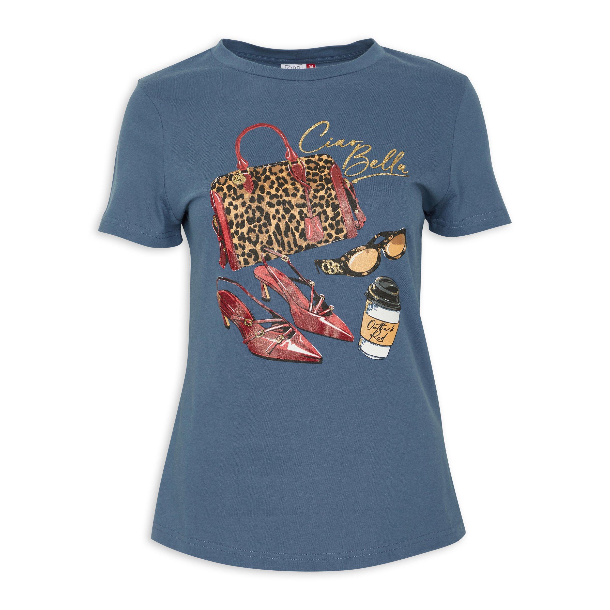 Blue Graphic T-shirt (3151768) | OUTBACK RED