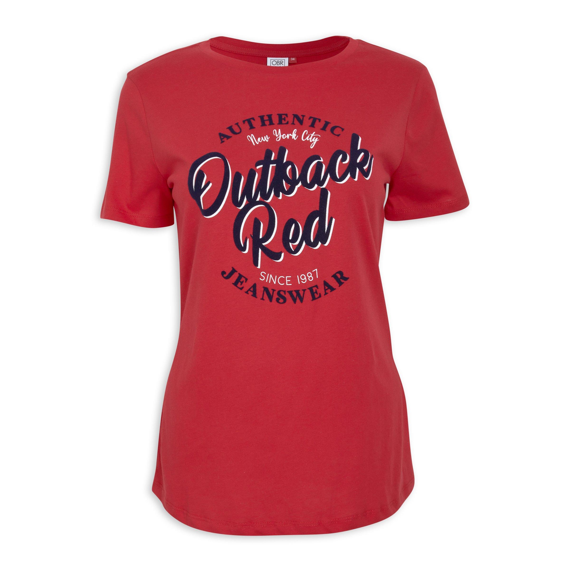 Red Branded T-shirt (3151773) | OUTBACK RED