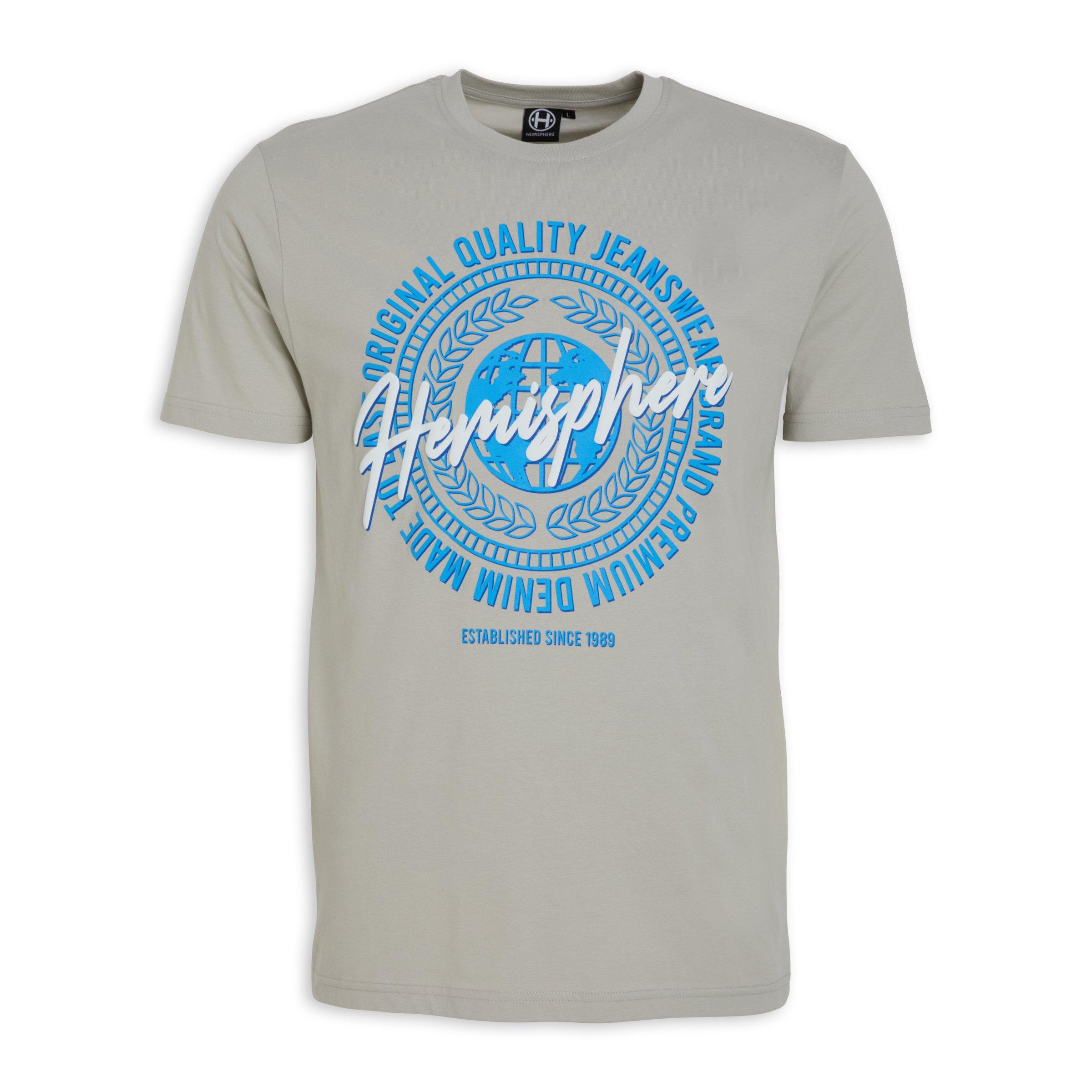 Grey Branded T-shirt (3151855) | Hemisphere