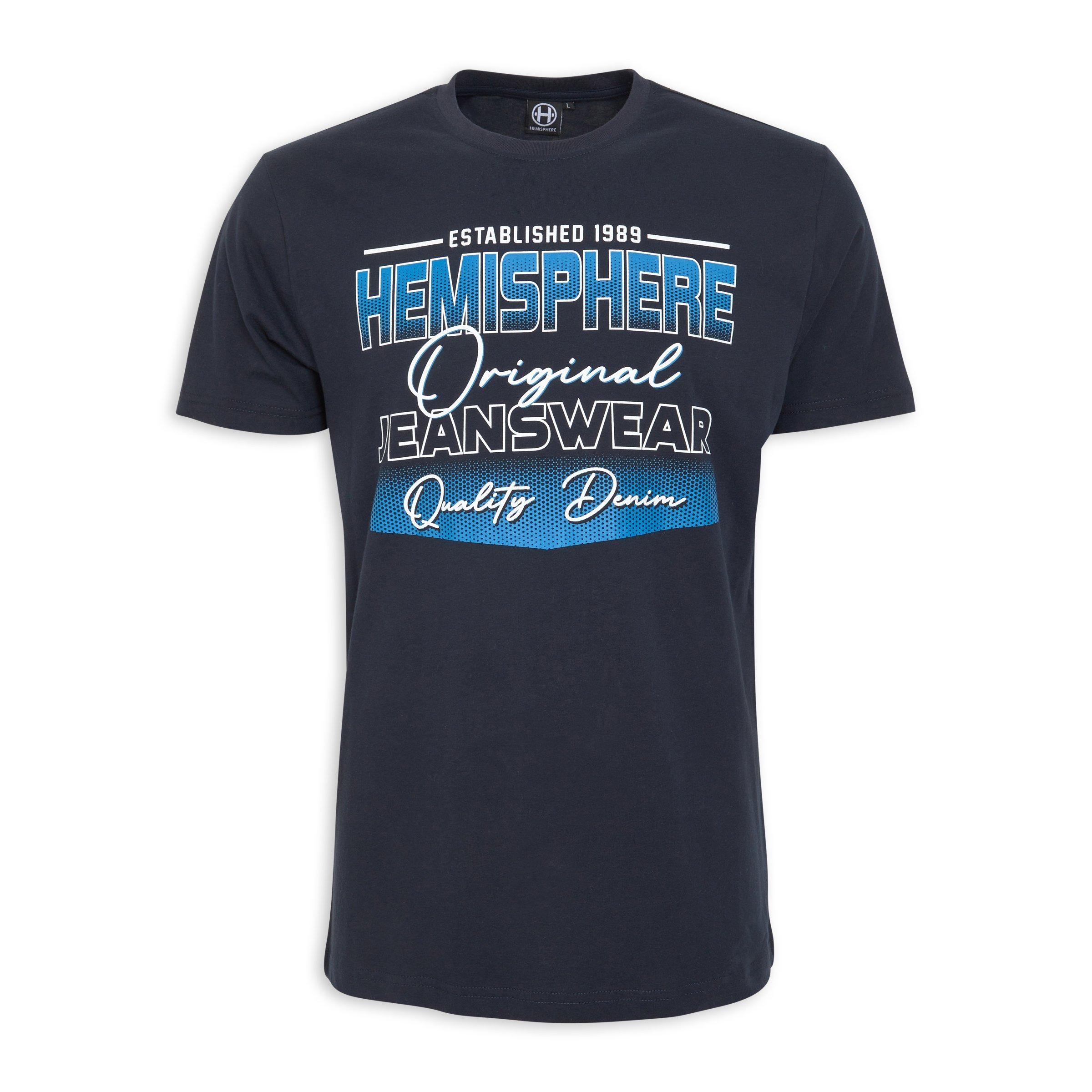 Navy Branded T-shirt (3151858) | Hemisphere