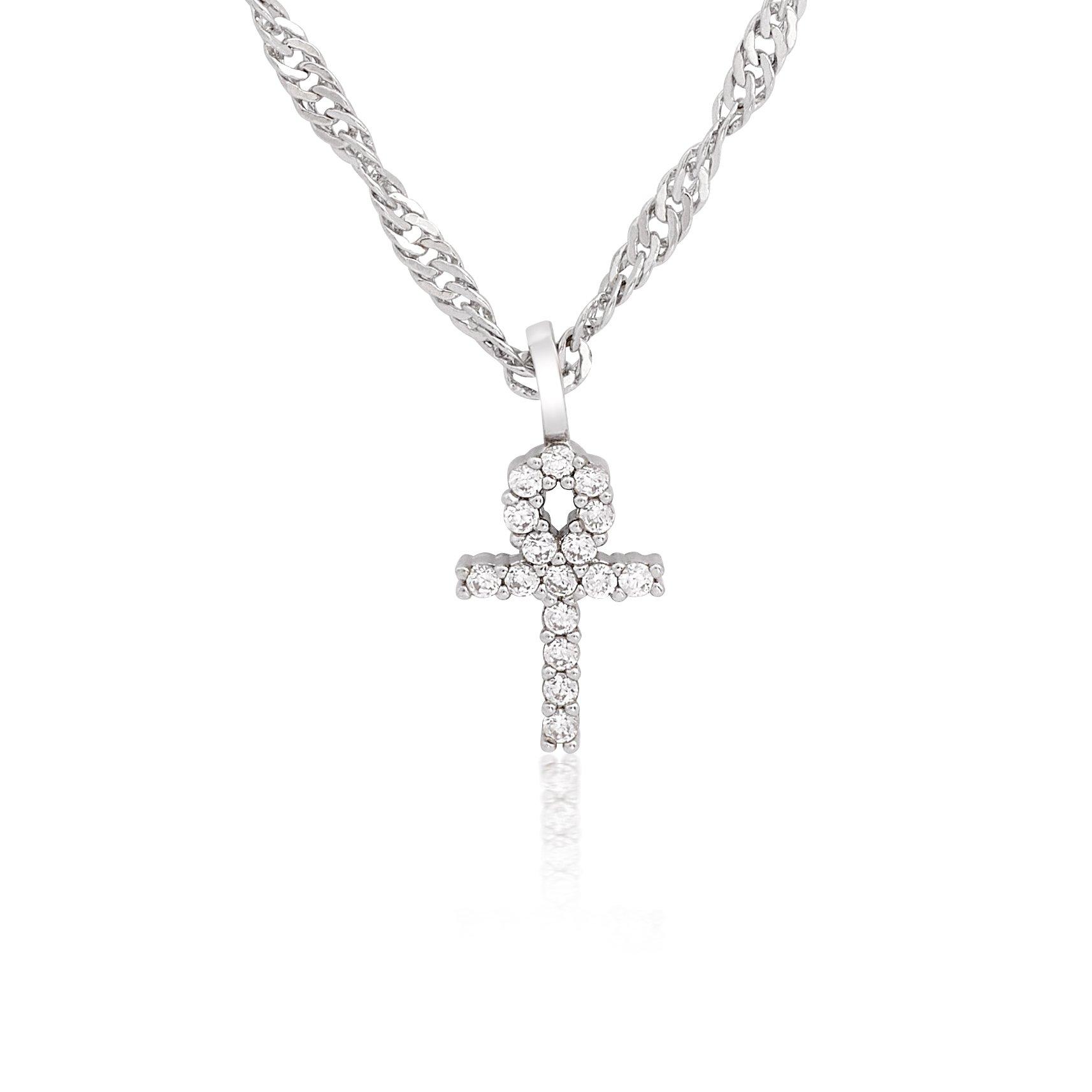 Circle Cross Pendant (3151975) | Sparkle