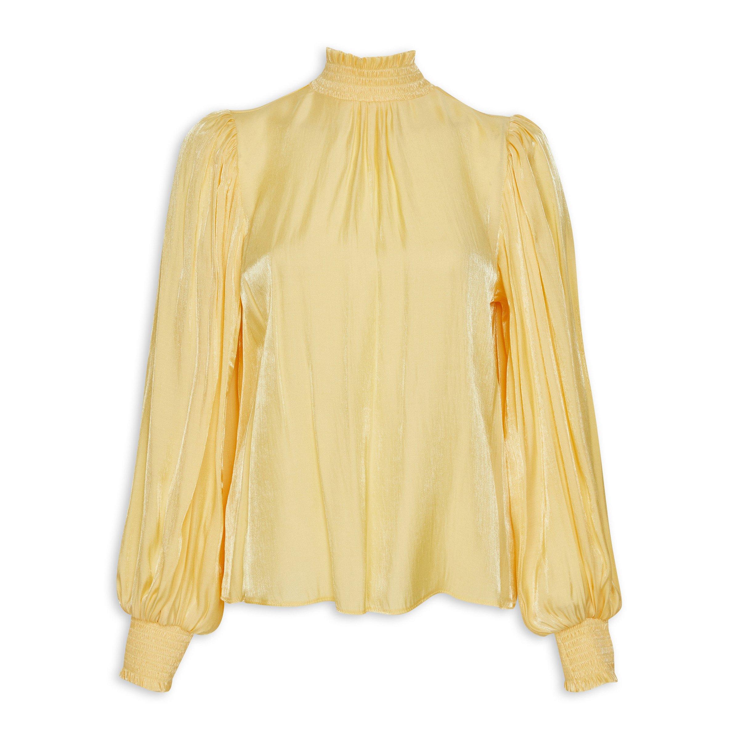 Yellow Shell Top (3152055) | Truworths