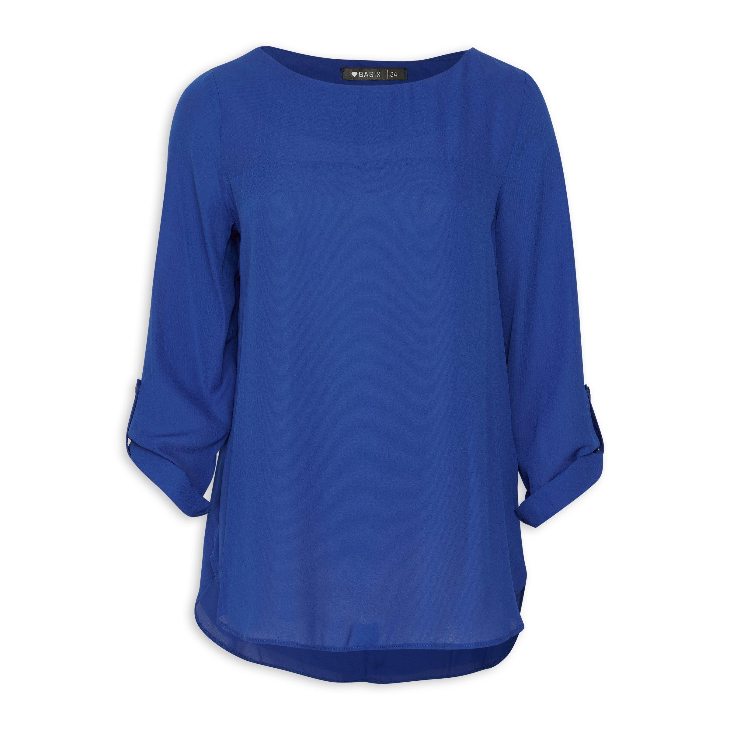 Blue Blouse (3152125) | Basix