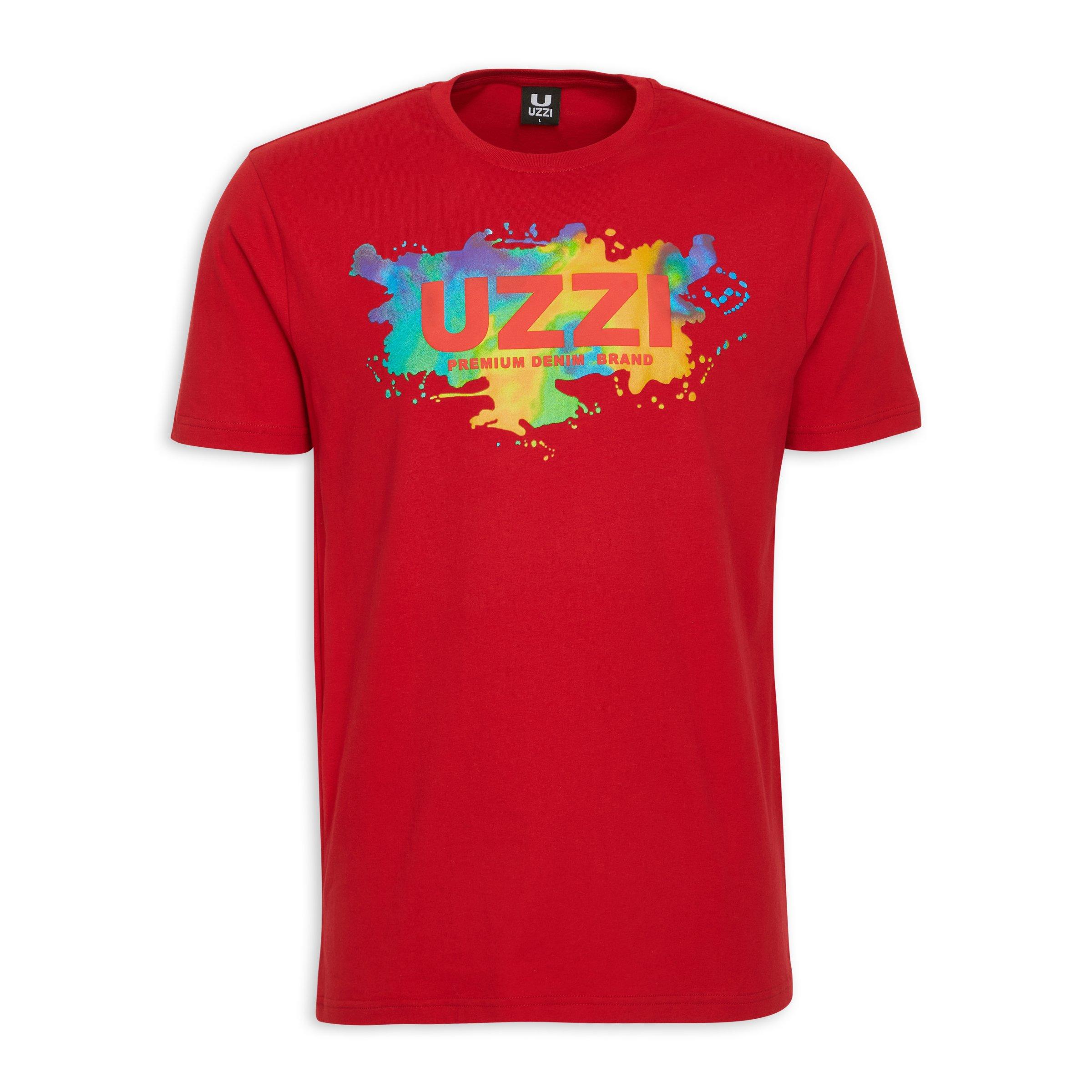 Red Splatter T-shirt (3152219) | UZZI