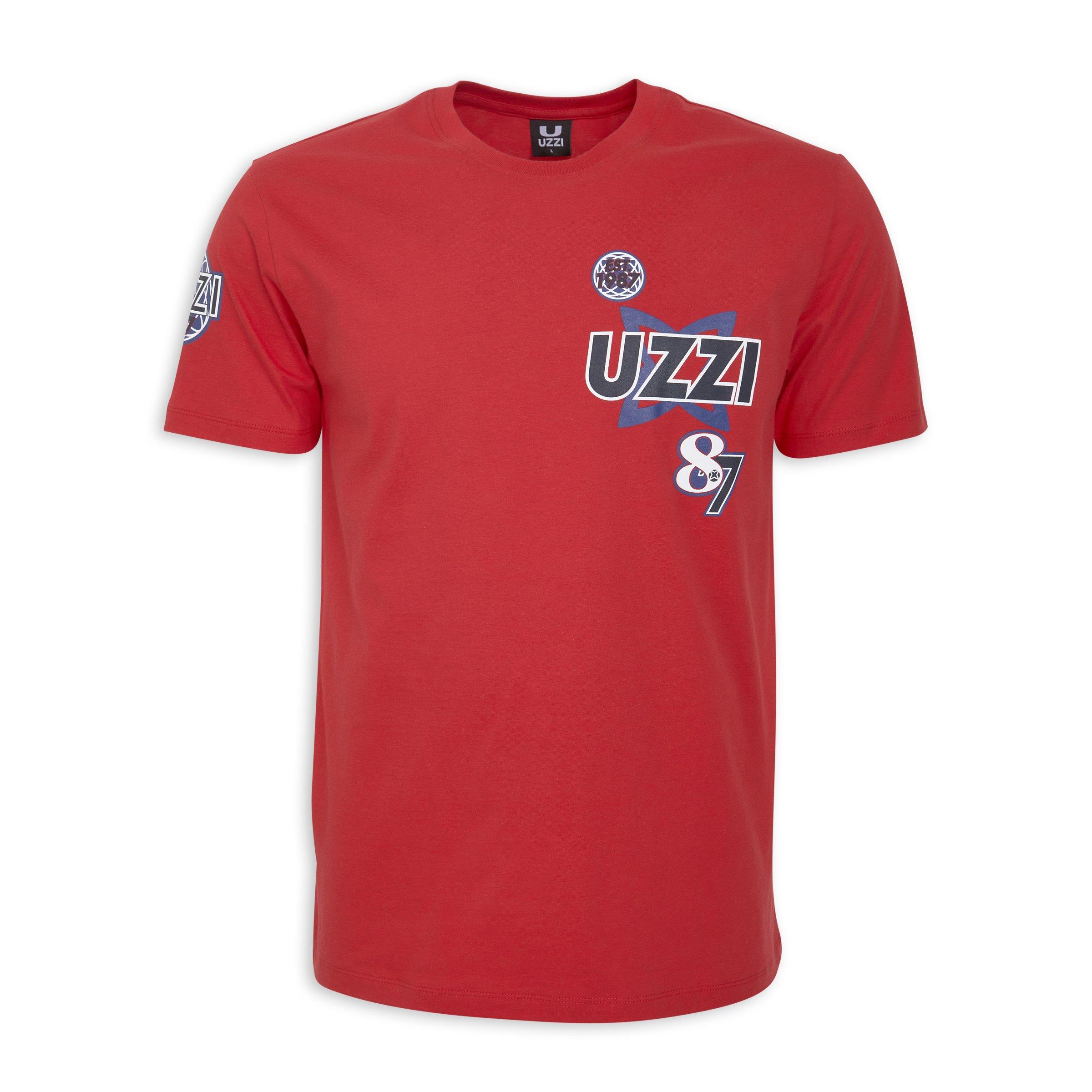 Red Branded T-shirt (3152230) | UZZI
