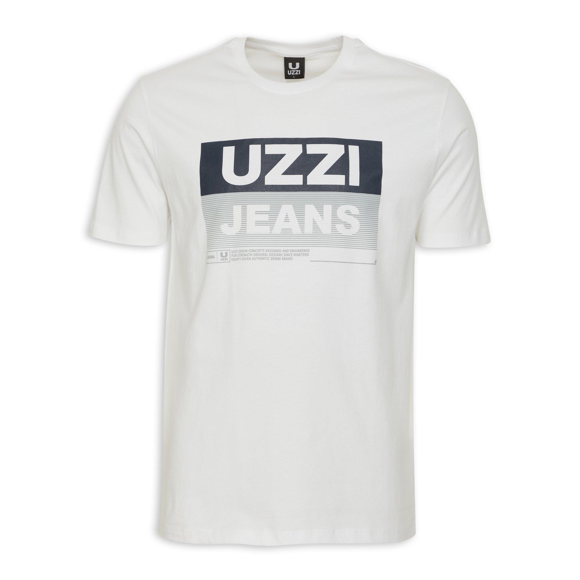 White Branded T-shirt (3152257) | UZZI