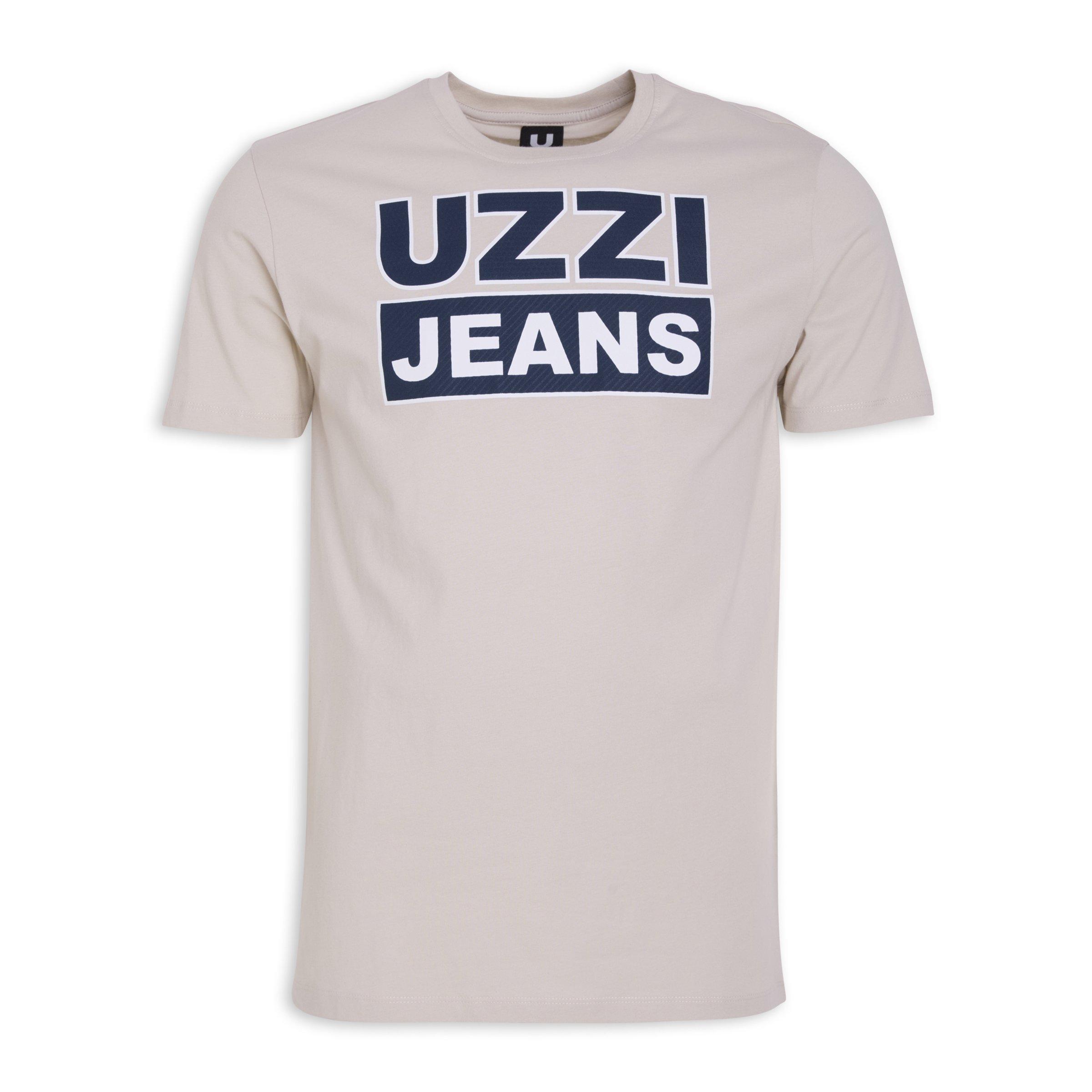 Beige Branded T-shirt (3152305) | UZZI