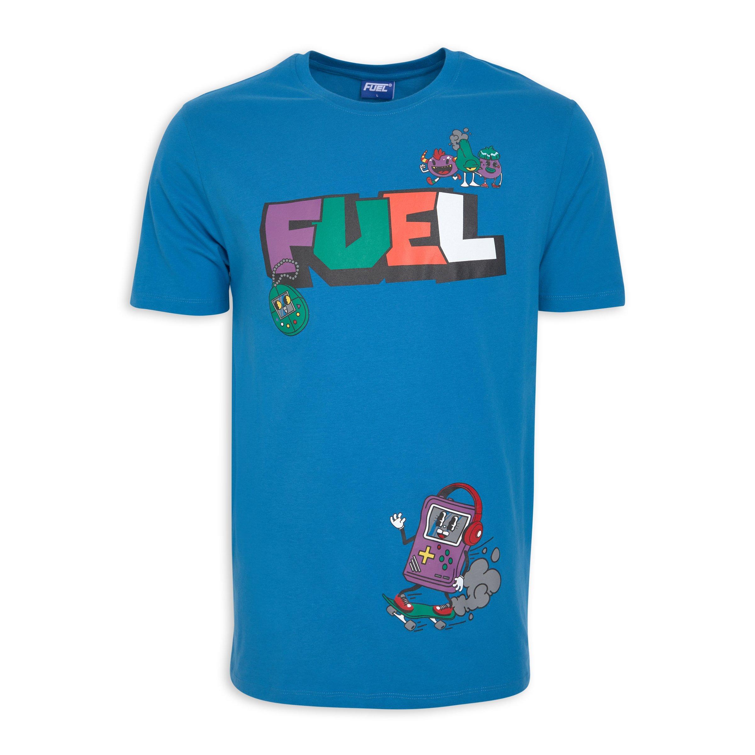 Turquoise Branded T-shirt (3152382) | Fuel
