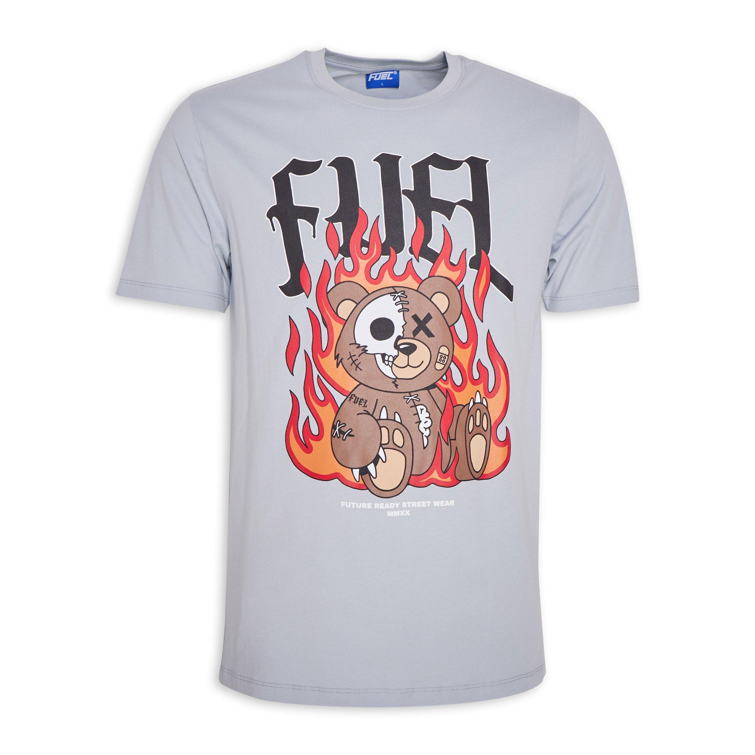 Pale Blue Graphic T-shirt (3152447) | Fuel