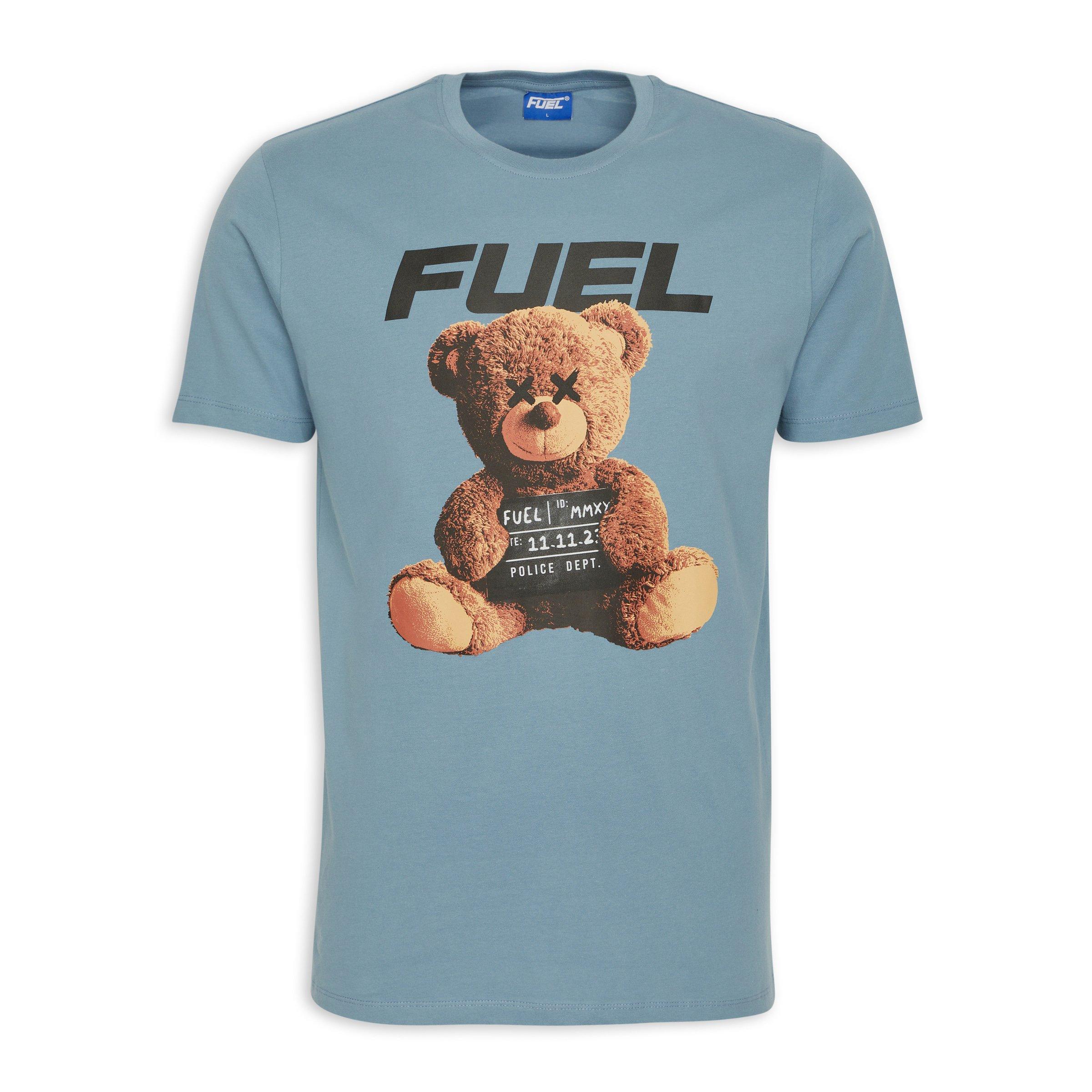 Pale Blue Graphic T-shirt (3152448) | Fuel