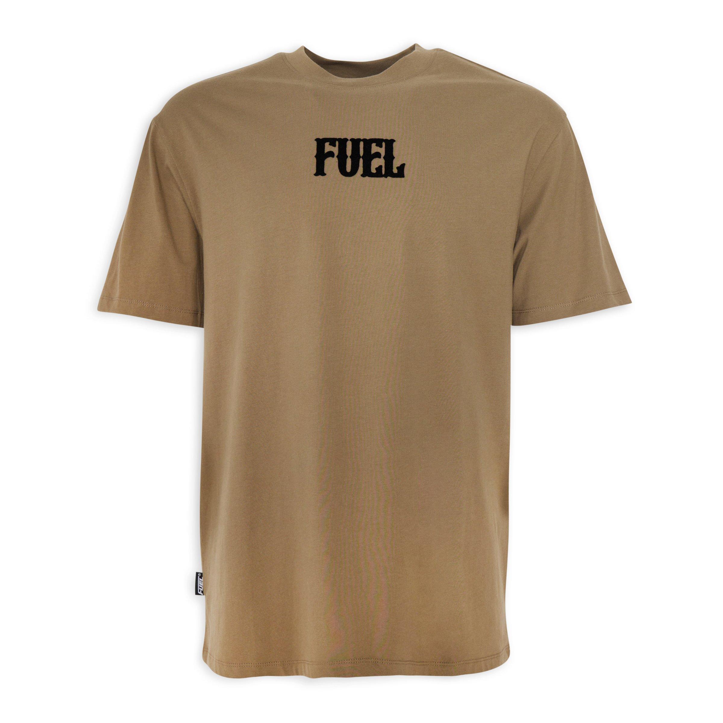Beige Branded T-shirt (3152462) | Fuel