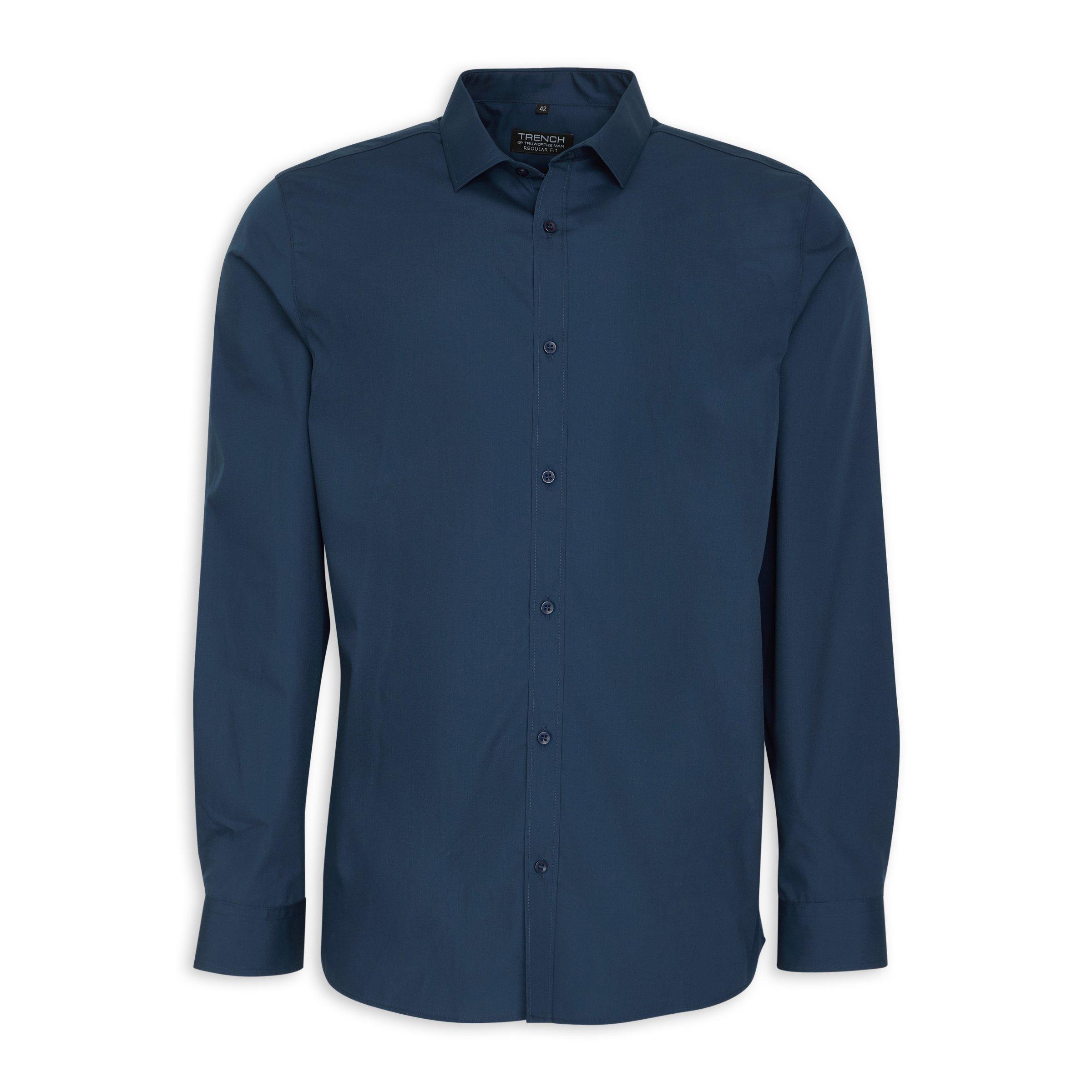 Blue Regular Fit Shirt (3152585) | Truworths Man