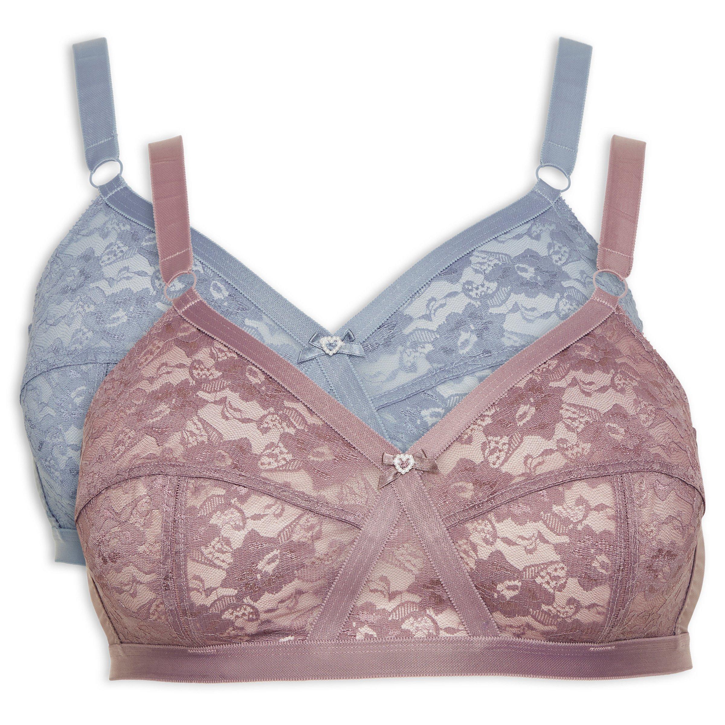 2-pack Non Wire Bras (3152625) | Finnigans