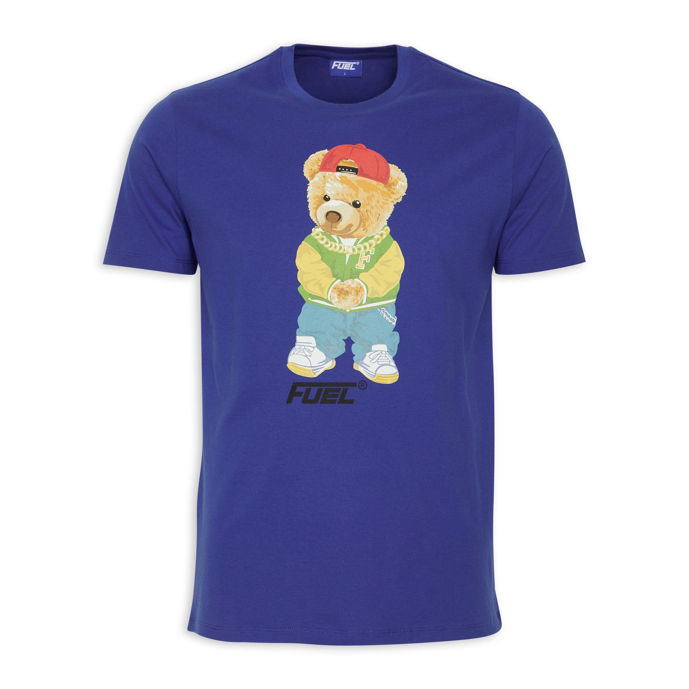 Blue Crew Neck T-shirt (3152652) | Fuel