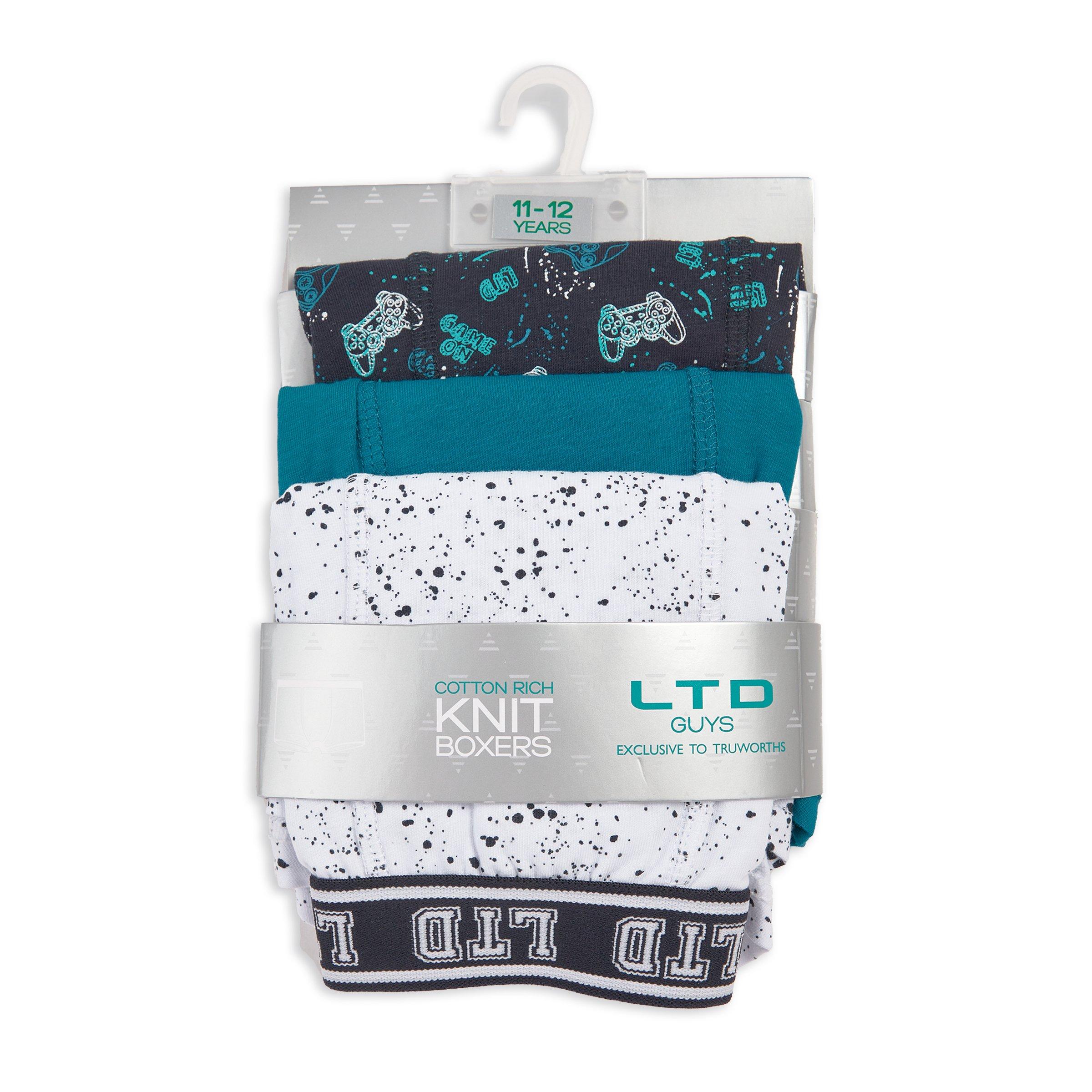 Boys 3-pack Boxers (3152669) | LTD Kids
