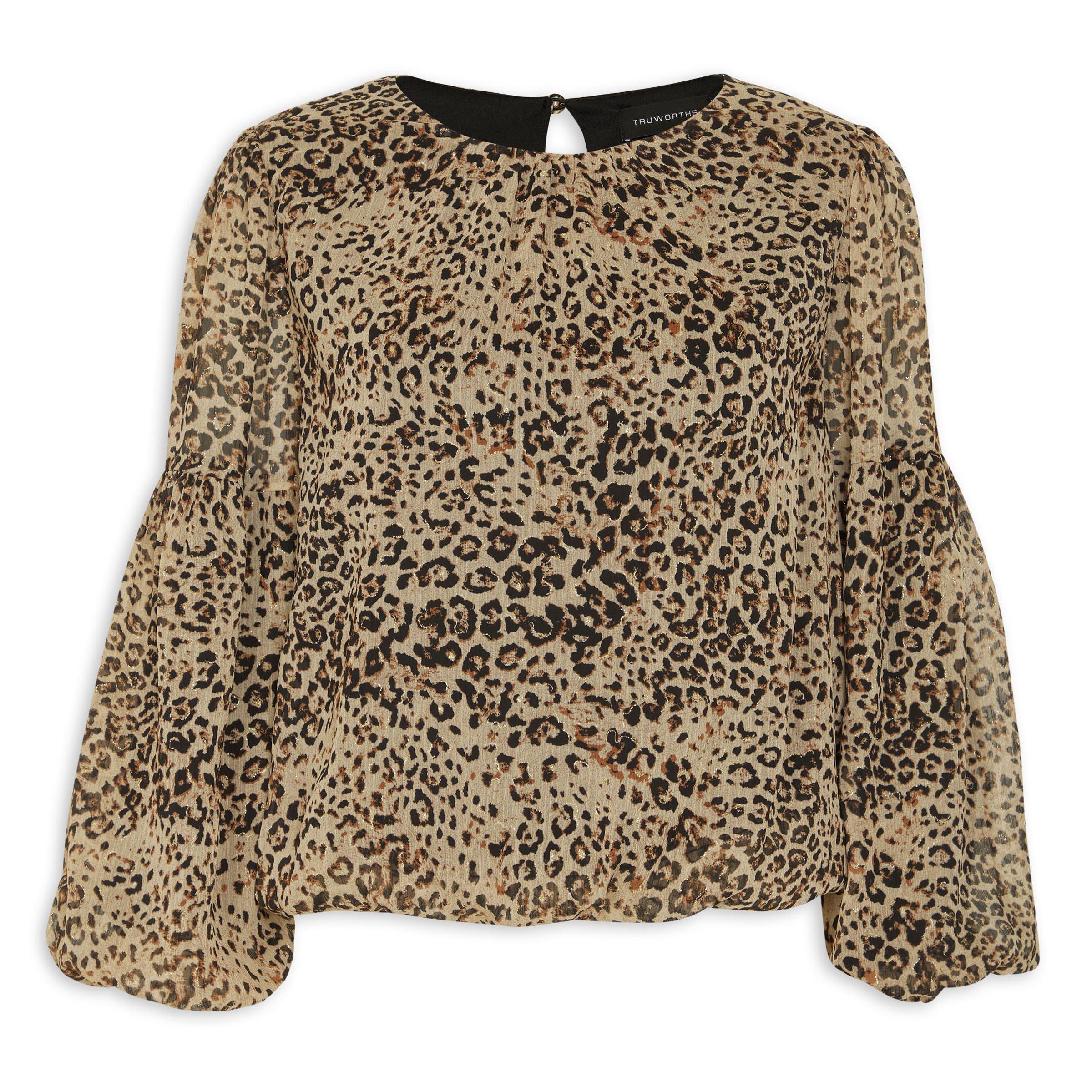 Brown Animal Print Shell Top (3152803) | Truworths