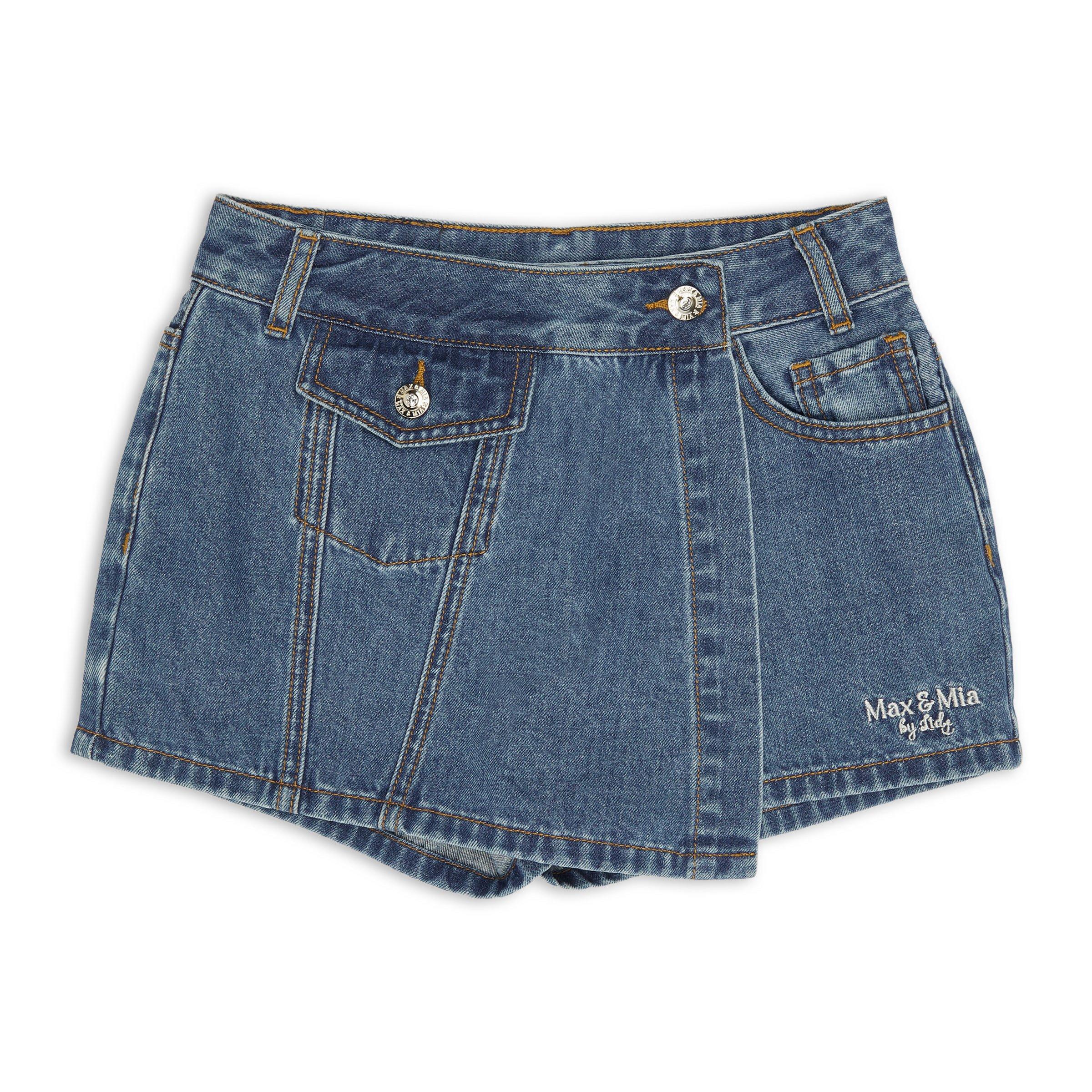 Girls Denim Skorts (3152883) | Max & Mia