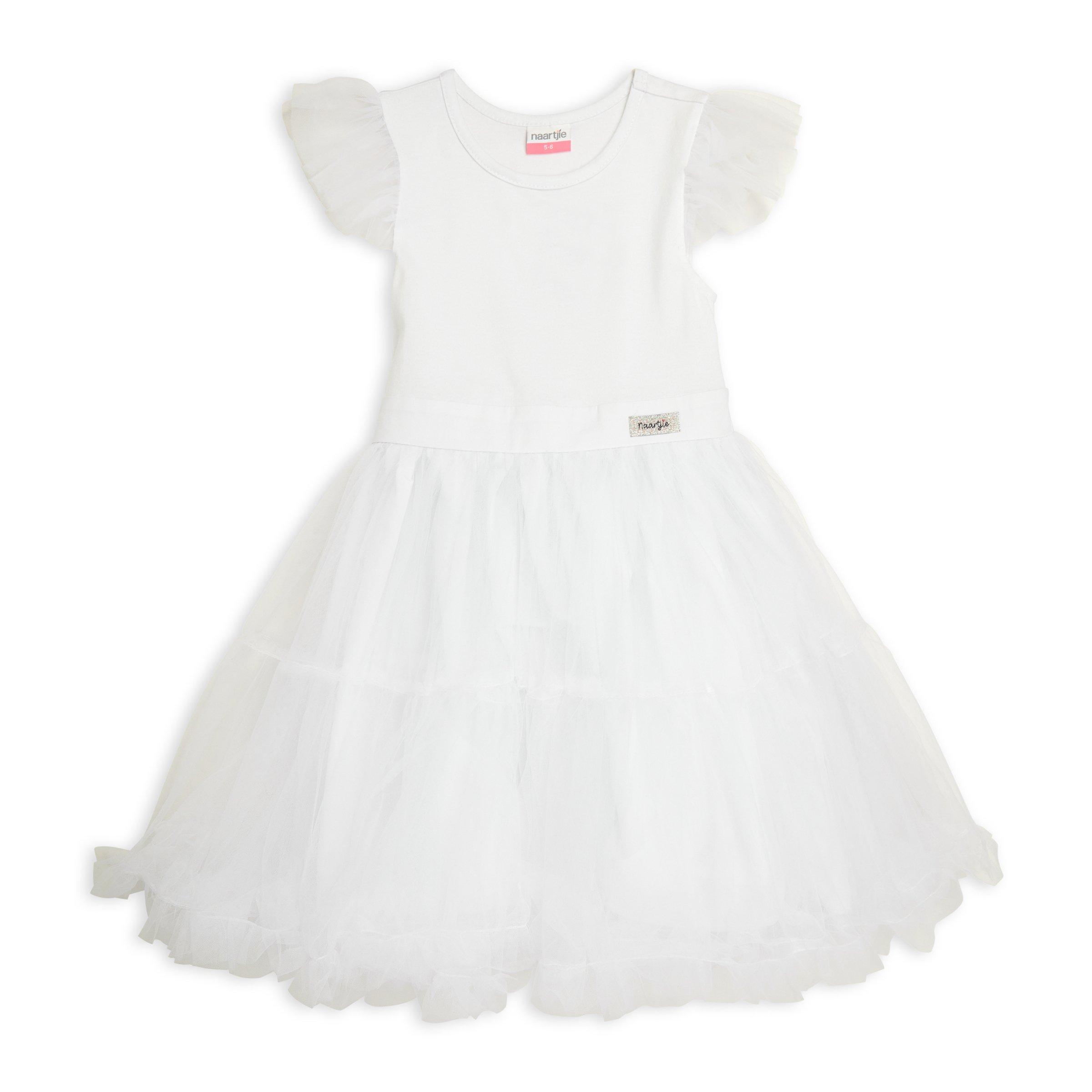 Kid Girls White Party Dress (3153323) | Naartjie