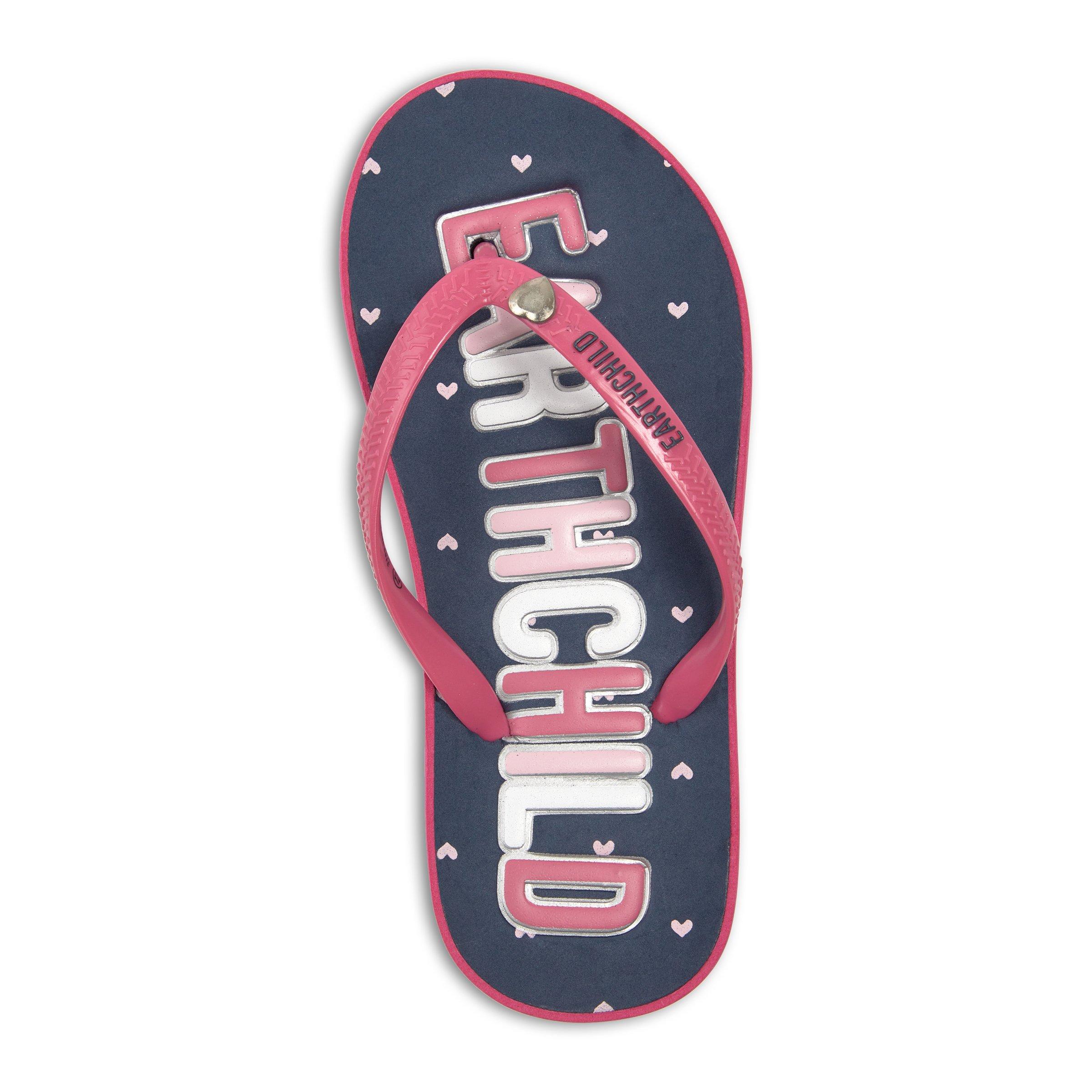 Girls Blue Flip Flops (3153356) | Earthchild