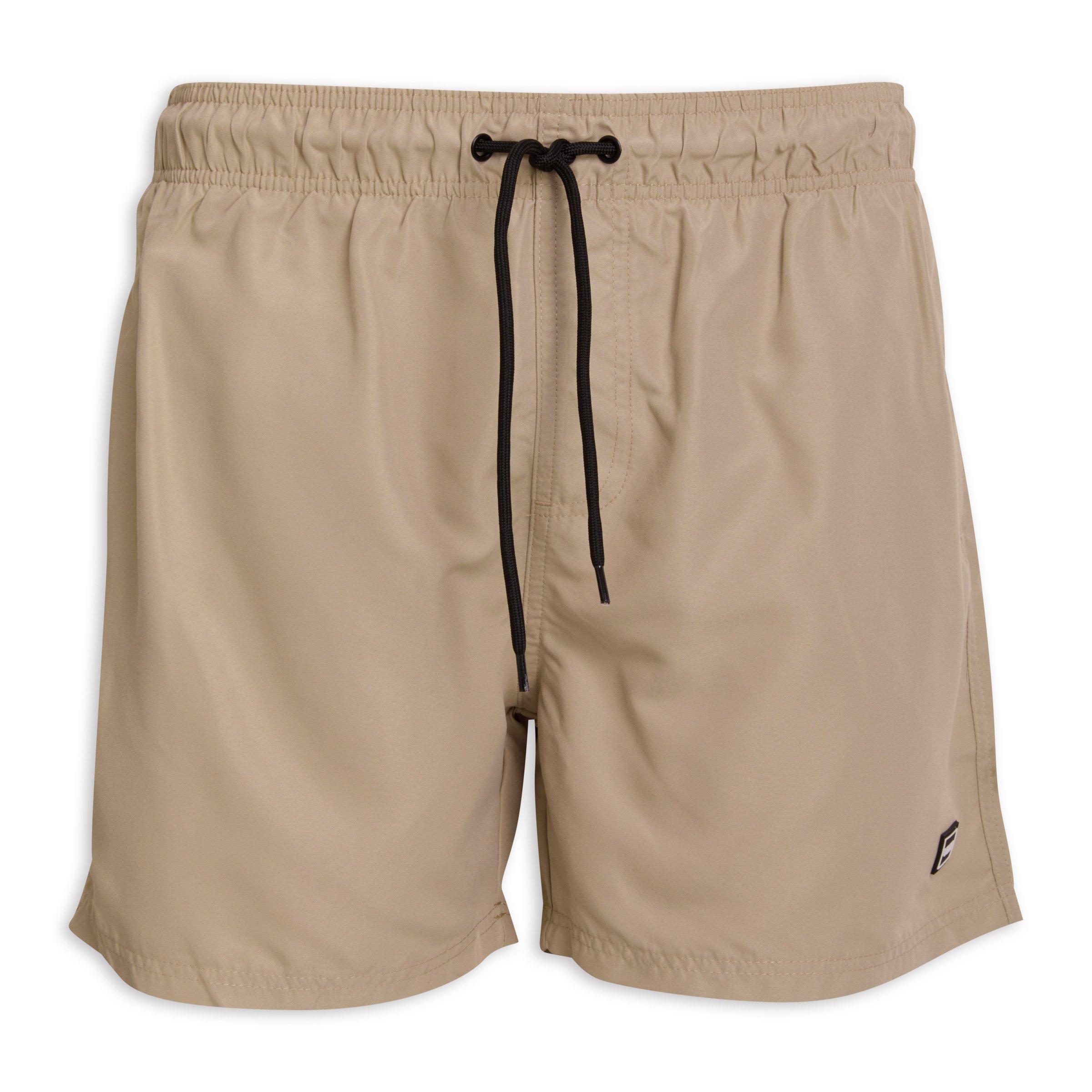 Beige Swim Shorts (3153366) | UZZI