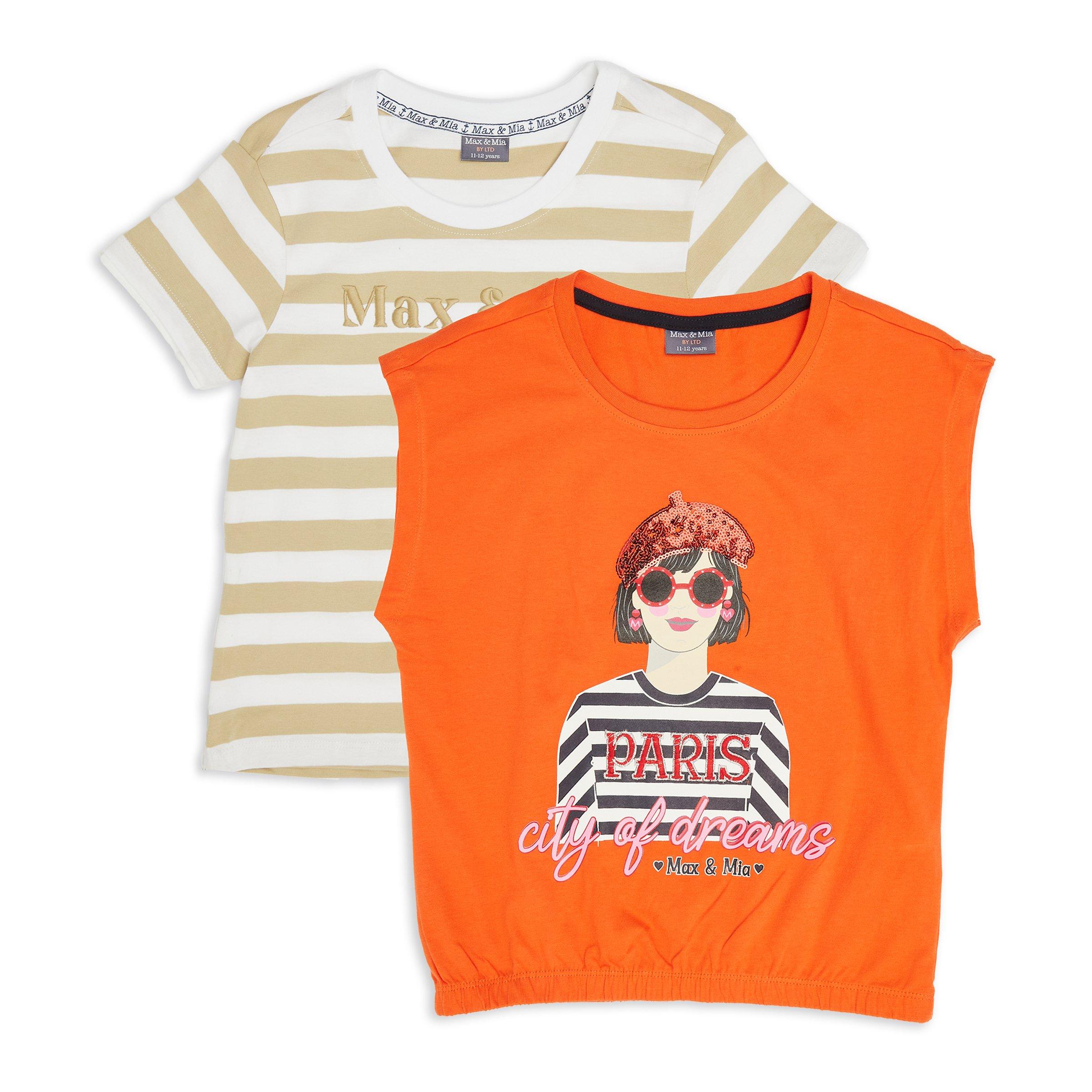 Girls 2-pack T-shirts (3153376) | Max & Mia