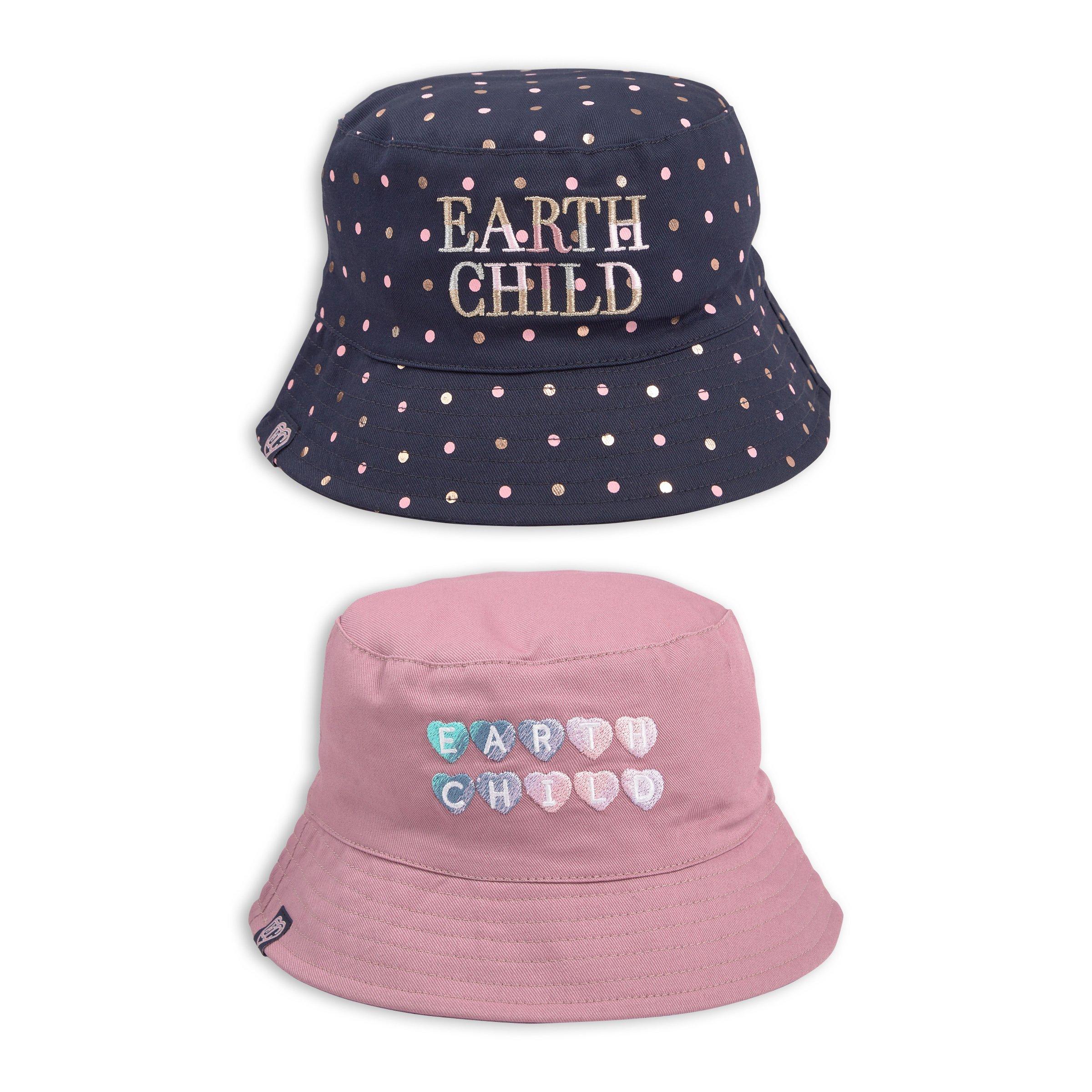 Girls 2-pack Bucket Hats (3153435) | Earthchild
