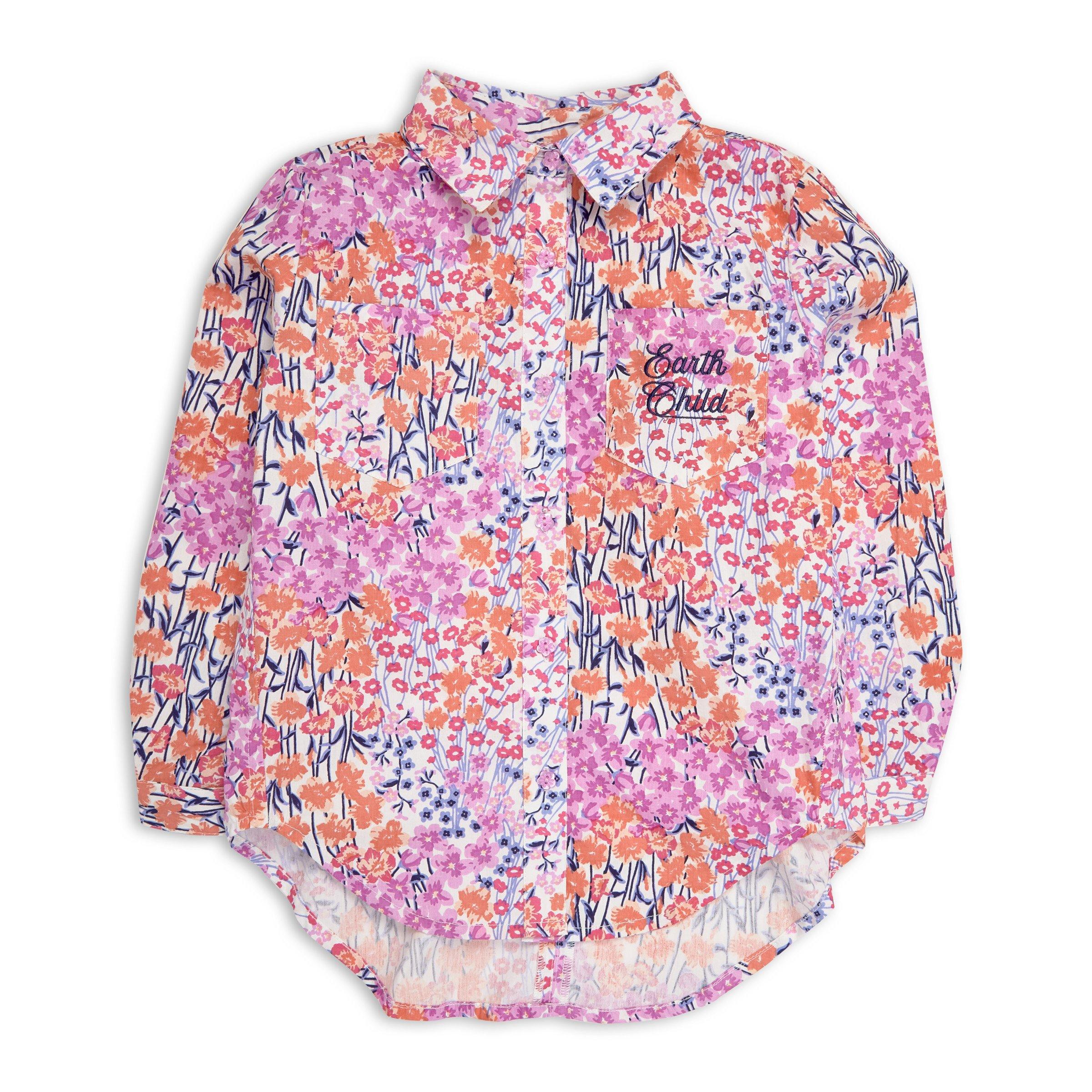 Kid Girls Floral Shirt (3153440) | Earthchild