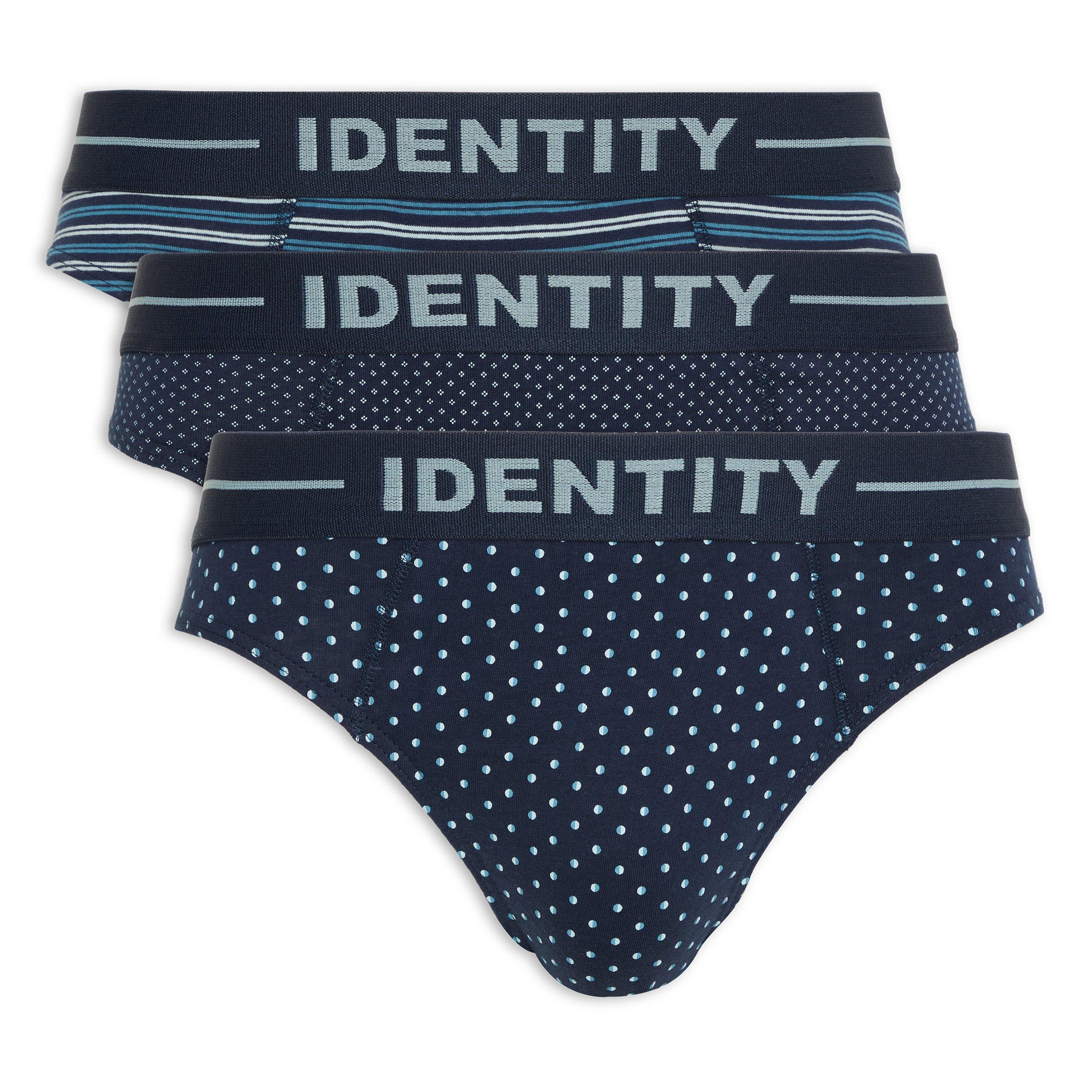 3-pack Navy Blue Briefs (3153445) | Identity