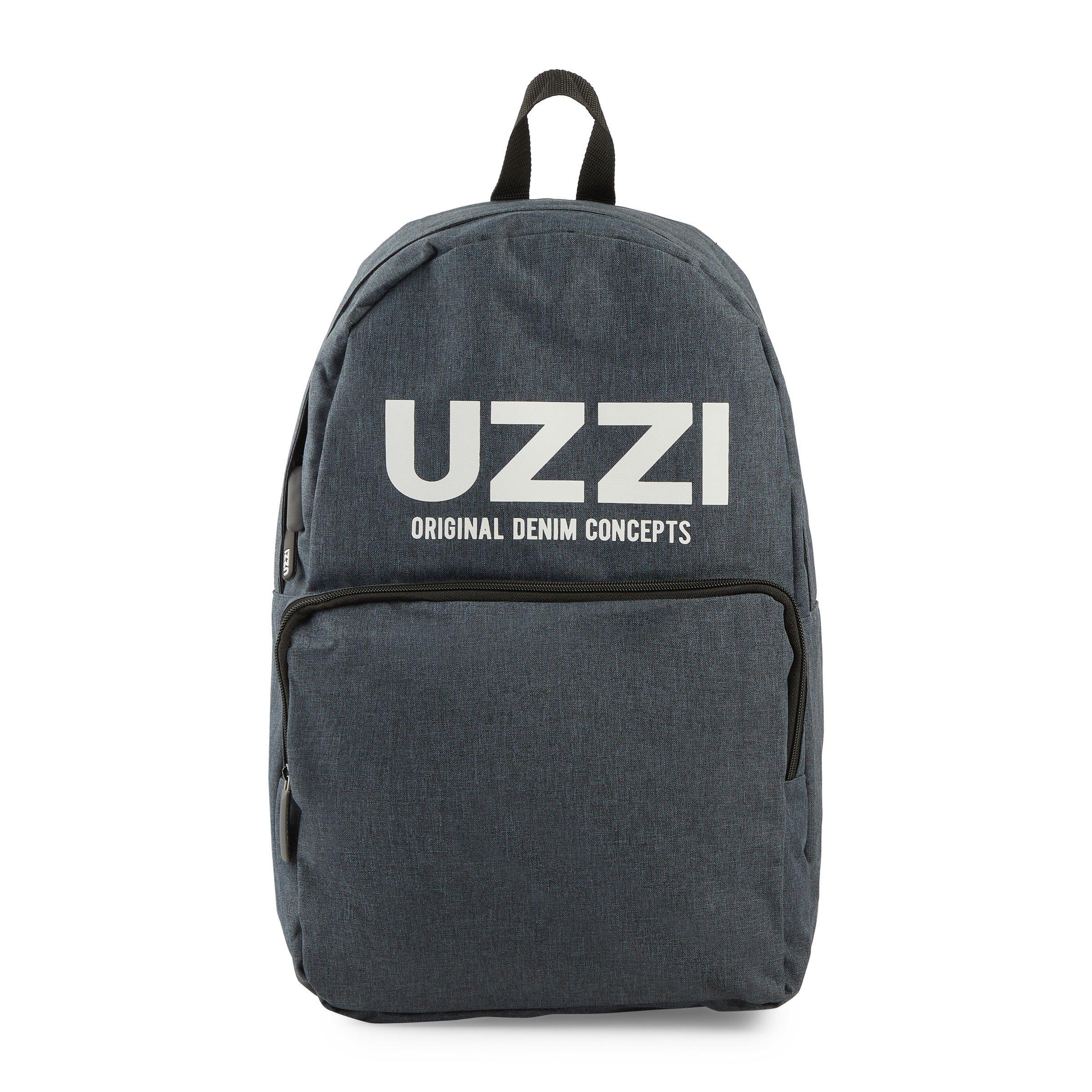 Navy Branded Backpack (3153800) | UZZI